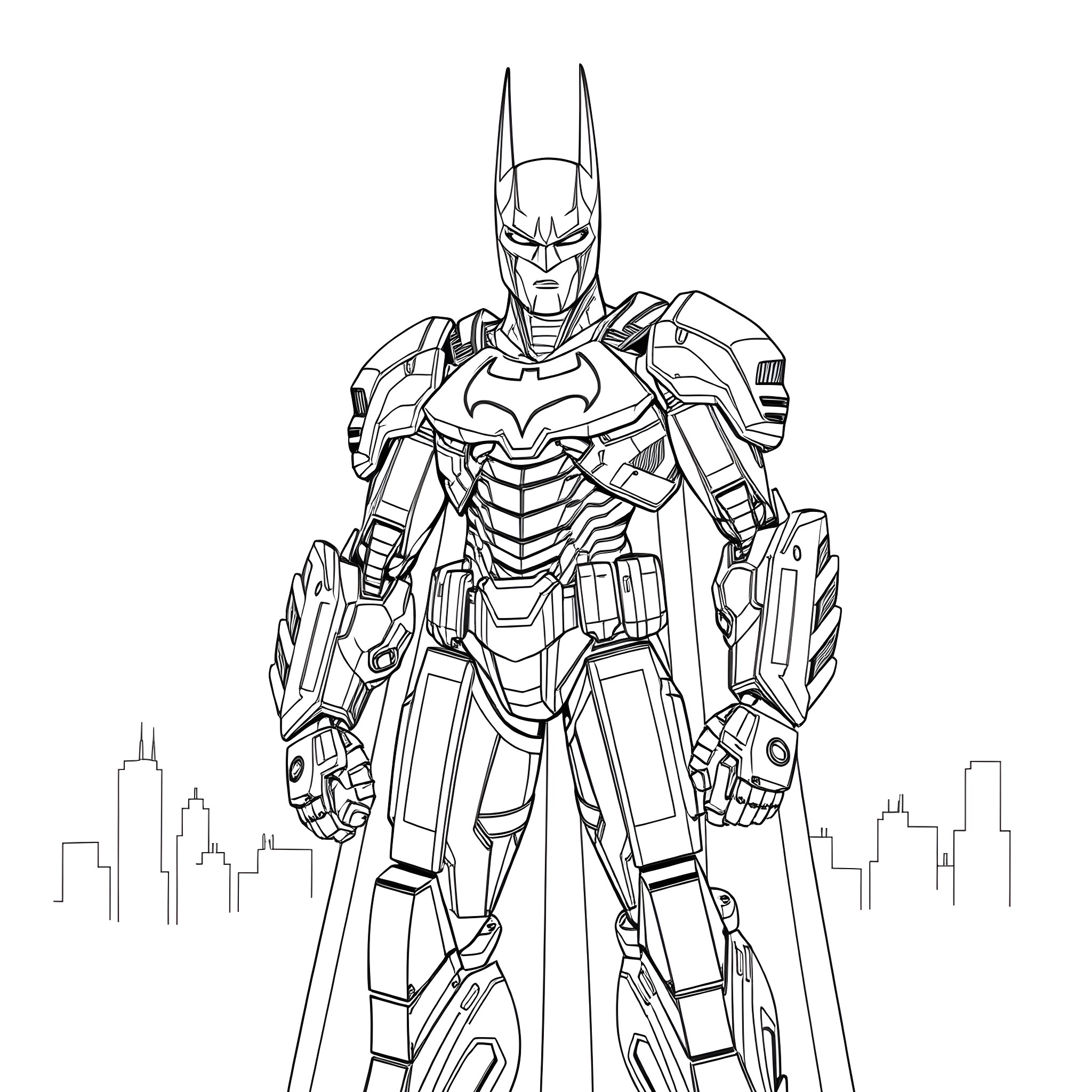 158 Best Batman Coloring Pages (Free Printable PDFs)