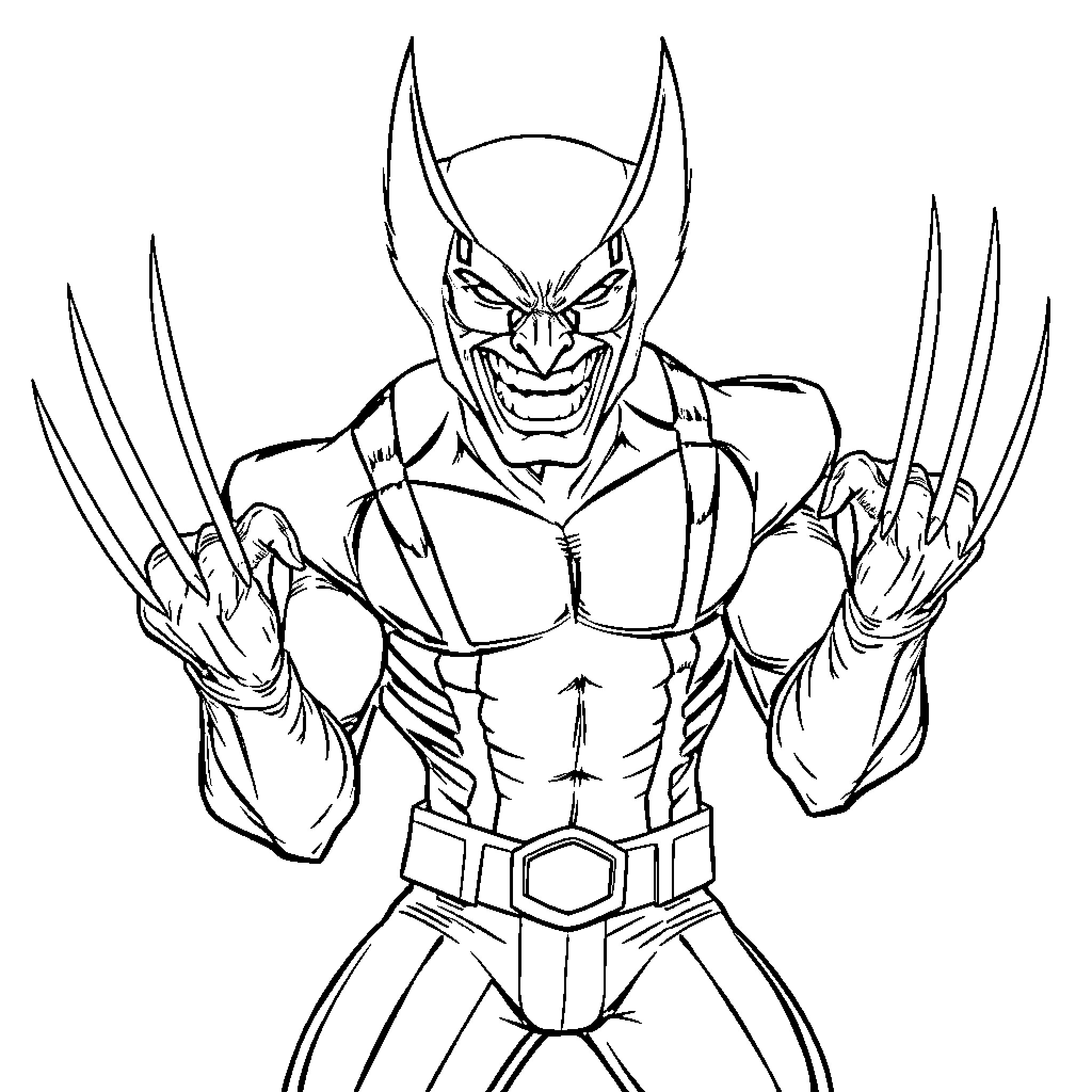 Best Wolverine Coloring Pages (Free Printable PDF)