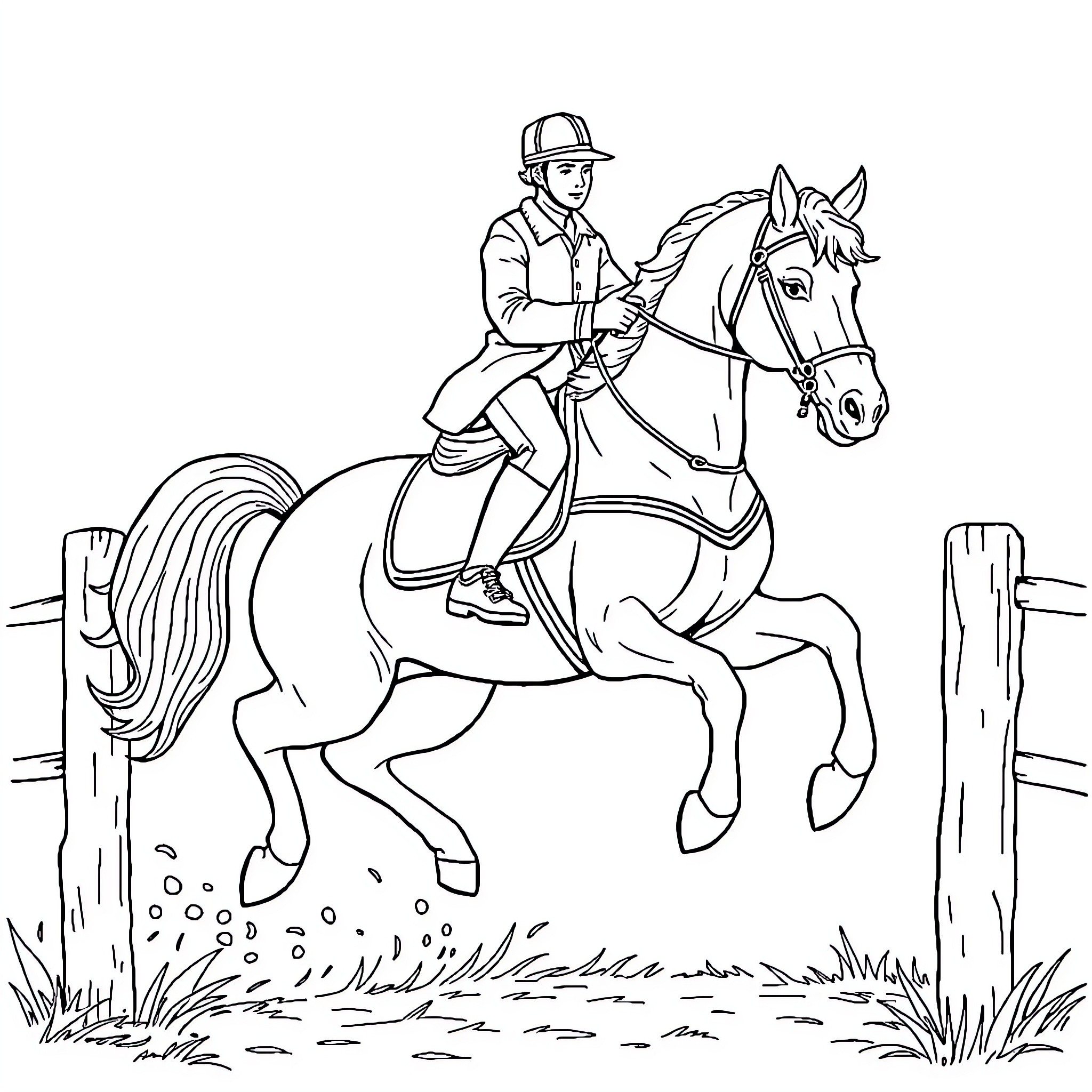 Best Cheval Coloring Pages (Free Printable PDF)