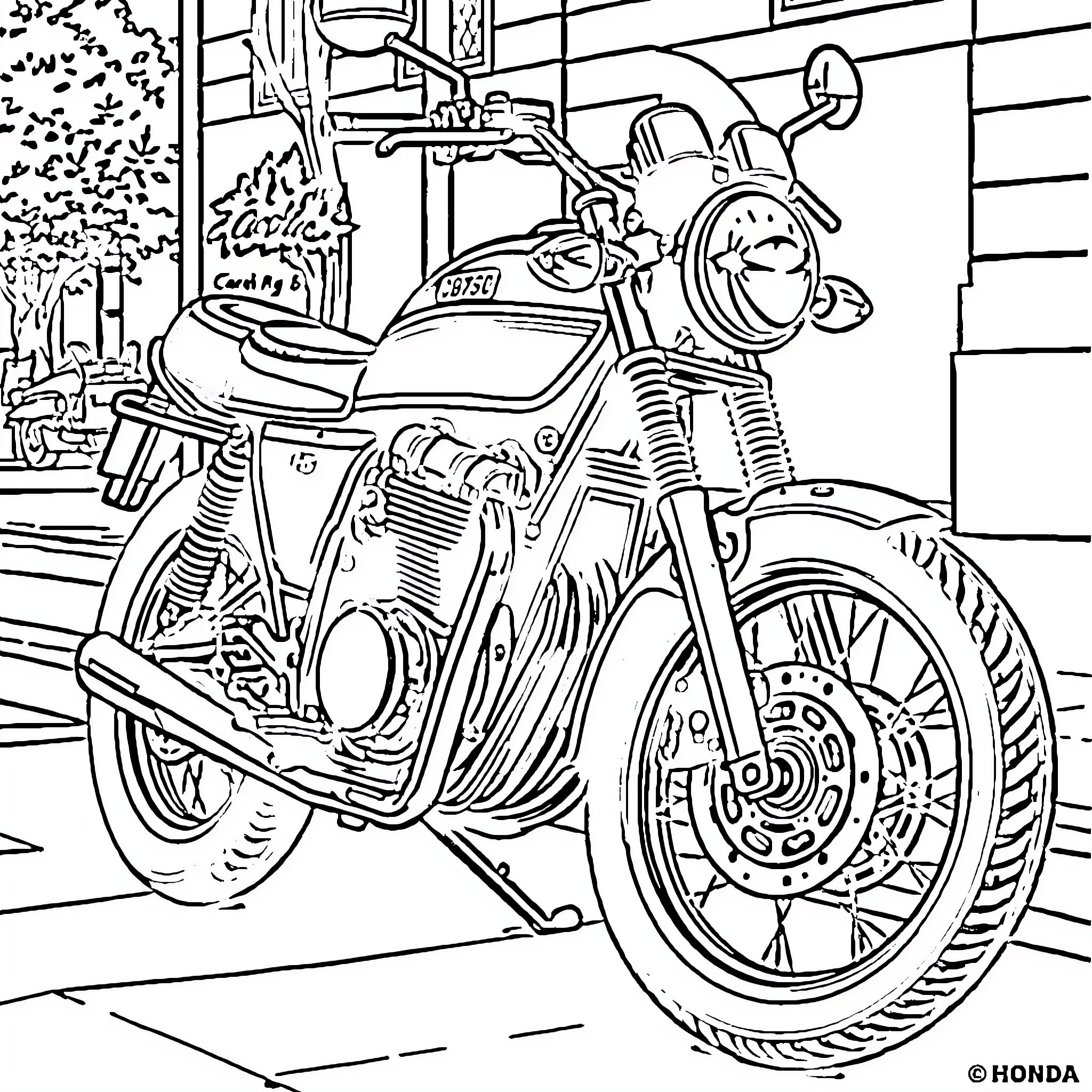 Best Honda Coloring Pages (Free Printable PDF)