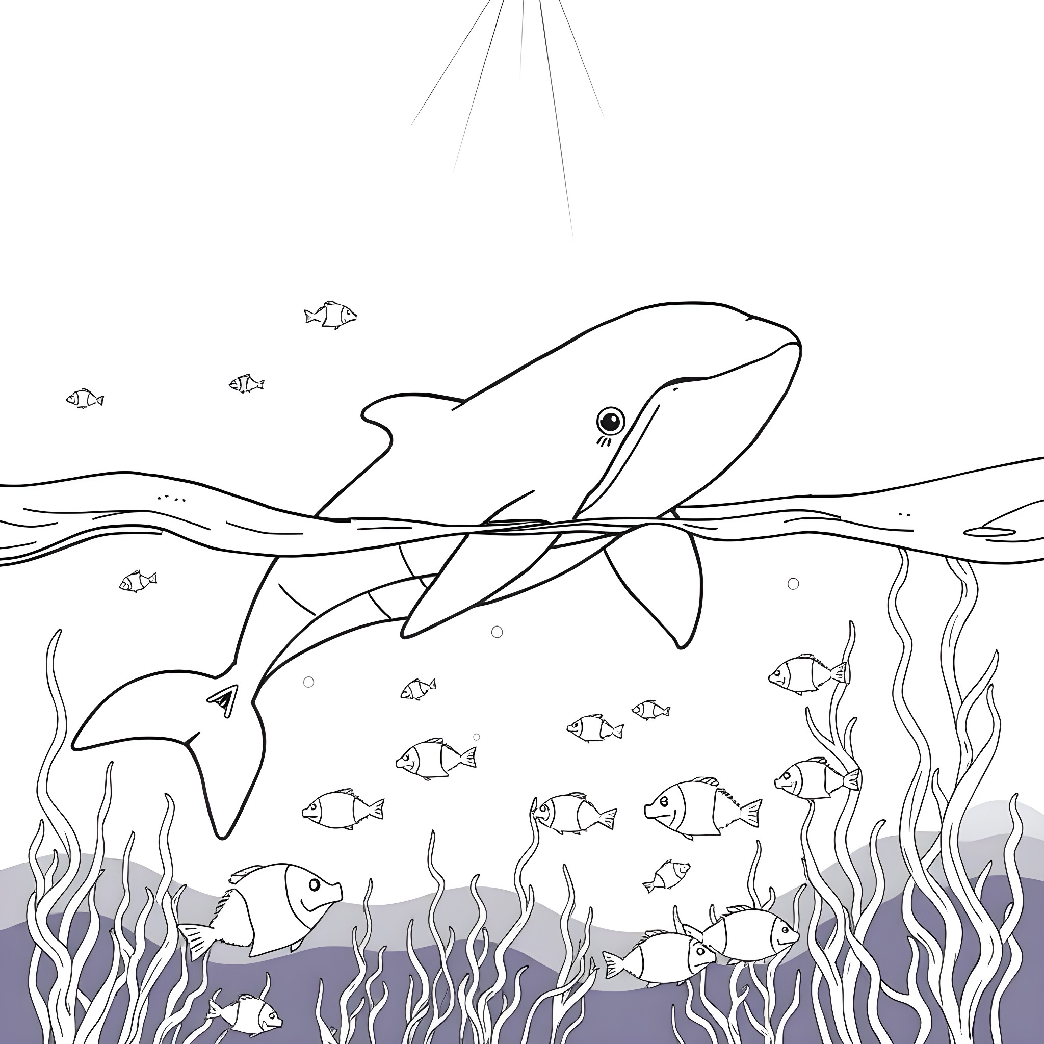 159 Best Whale Coloring Pages (Free Printable PDFs)