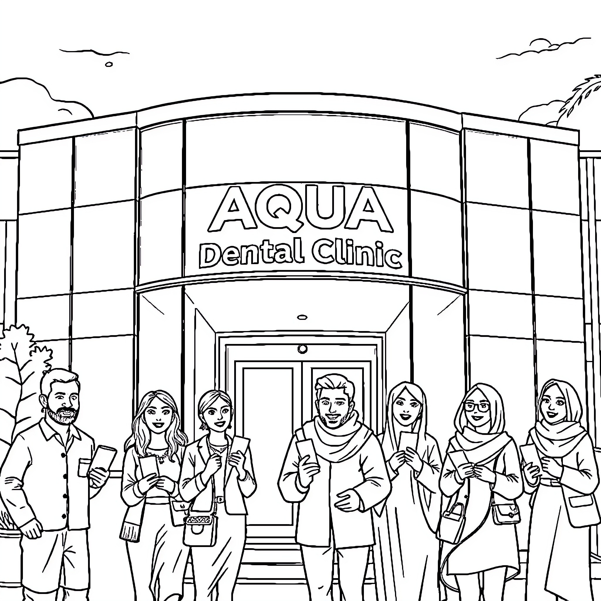 1 Best Dental Clinic Coloring Pages (Free Printable PDFs)