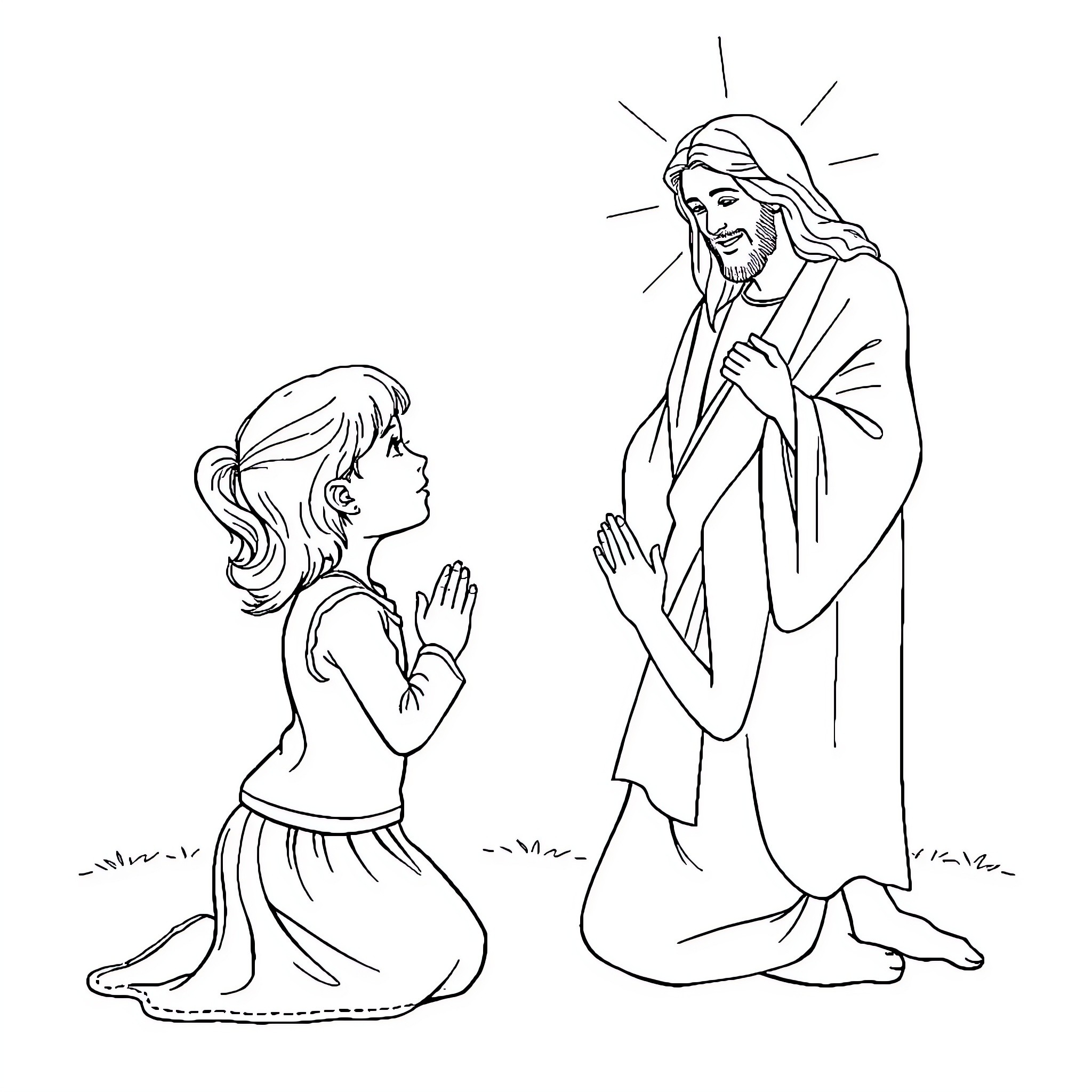 Best Jesus Coloring Pages (Free Printable PDF)