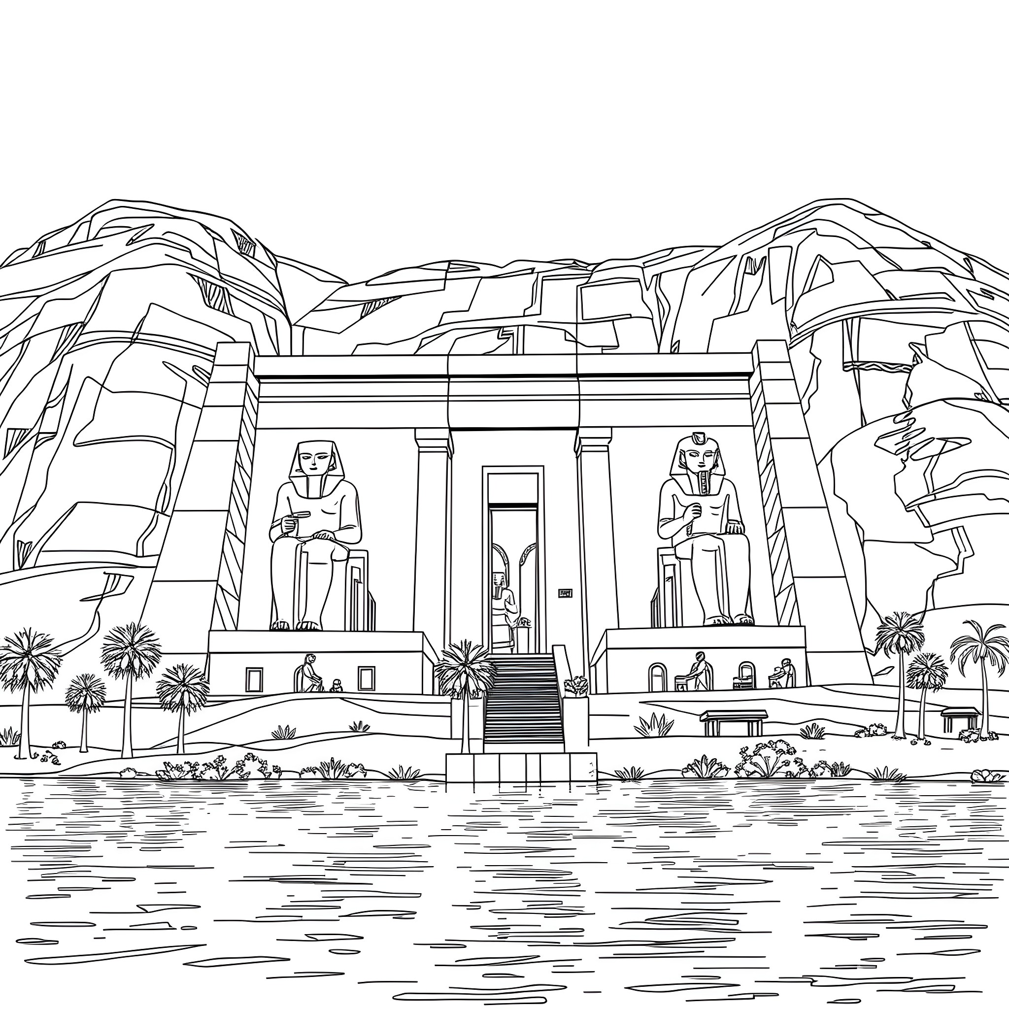 1 Best Saqqara Coloring Pages (Free Printable PDFs)