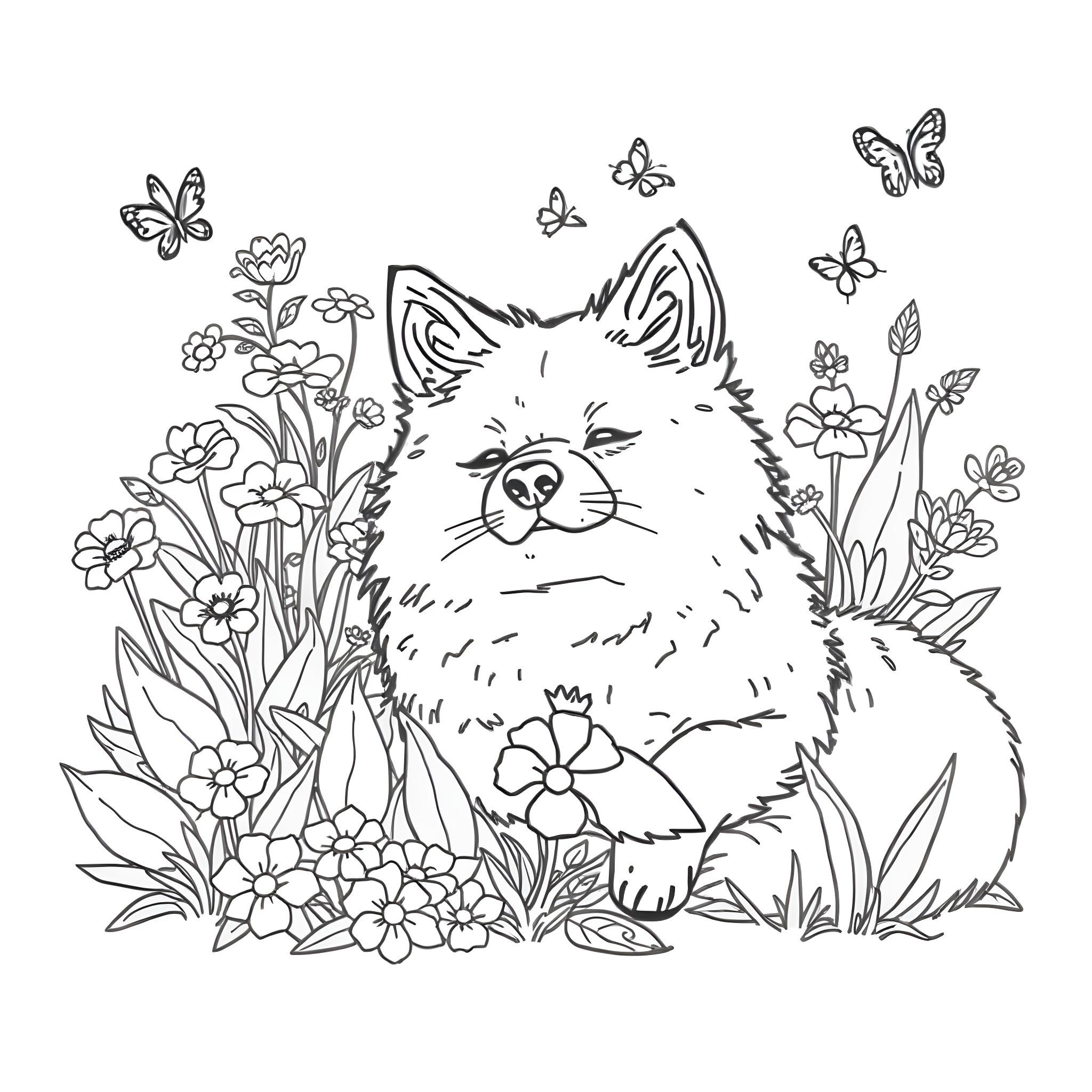 13 Best Doge Coloring Pages (Free Printable PDFs)