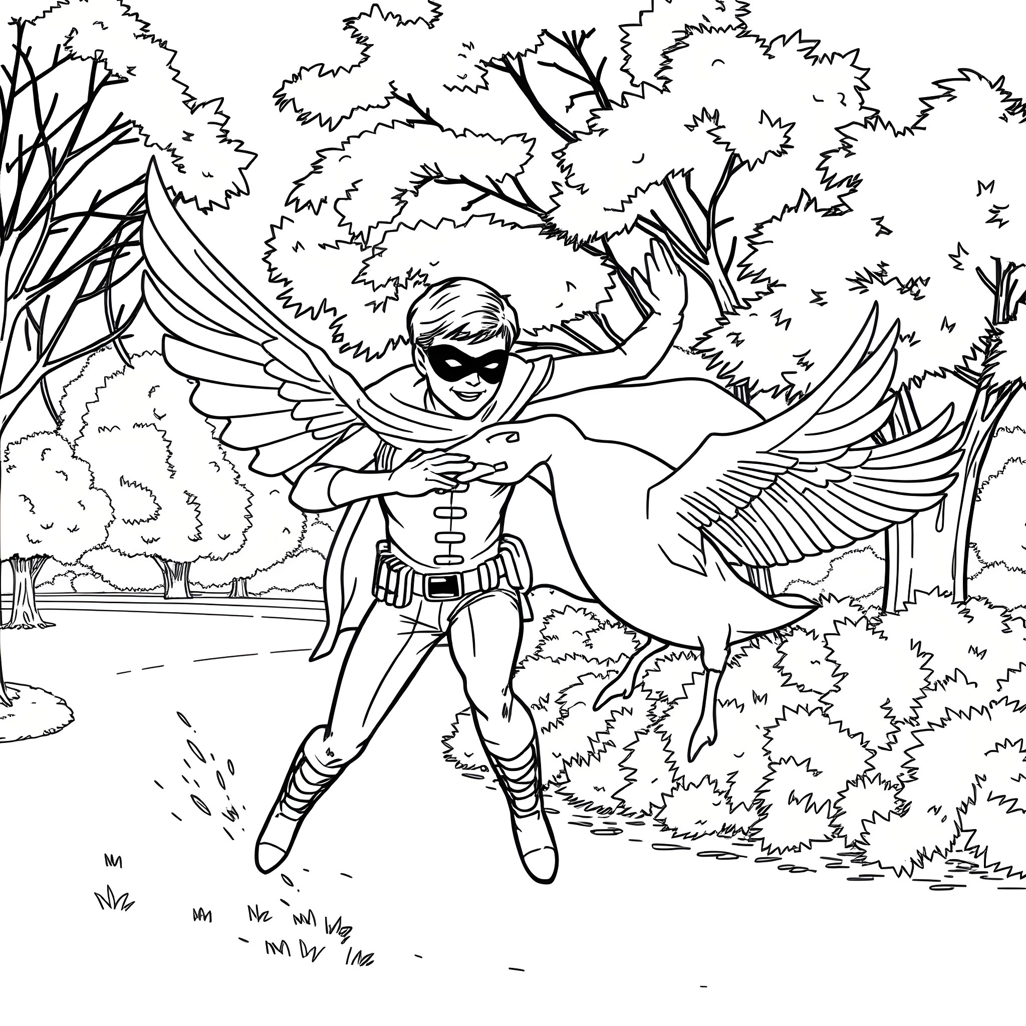 Best Damian Wayne Coloring Pages (Free Printable PDF)