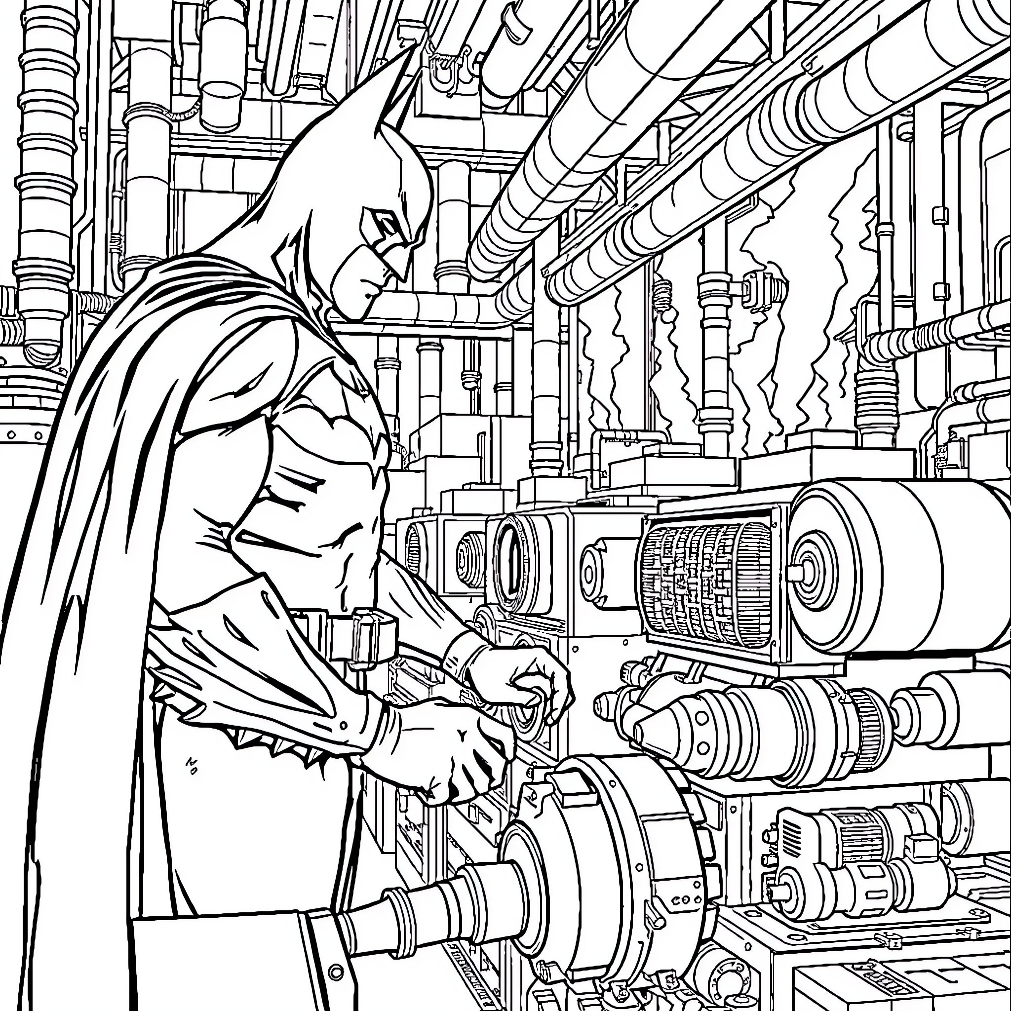 Best Batman Coloring Pages (Free Printable PDF)
