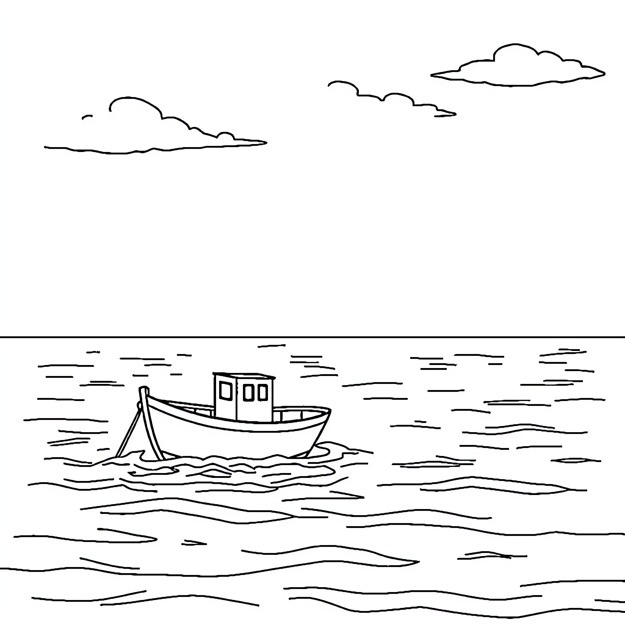 Best Boat Coloring Pages (Free Printable PDF)