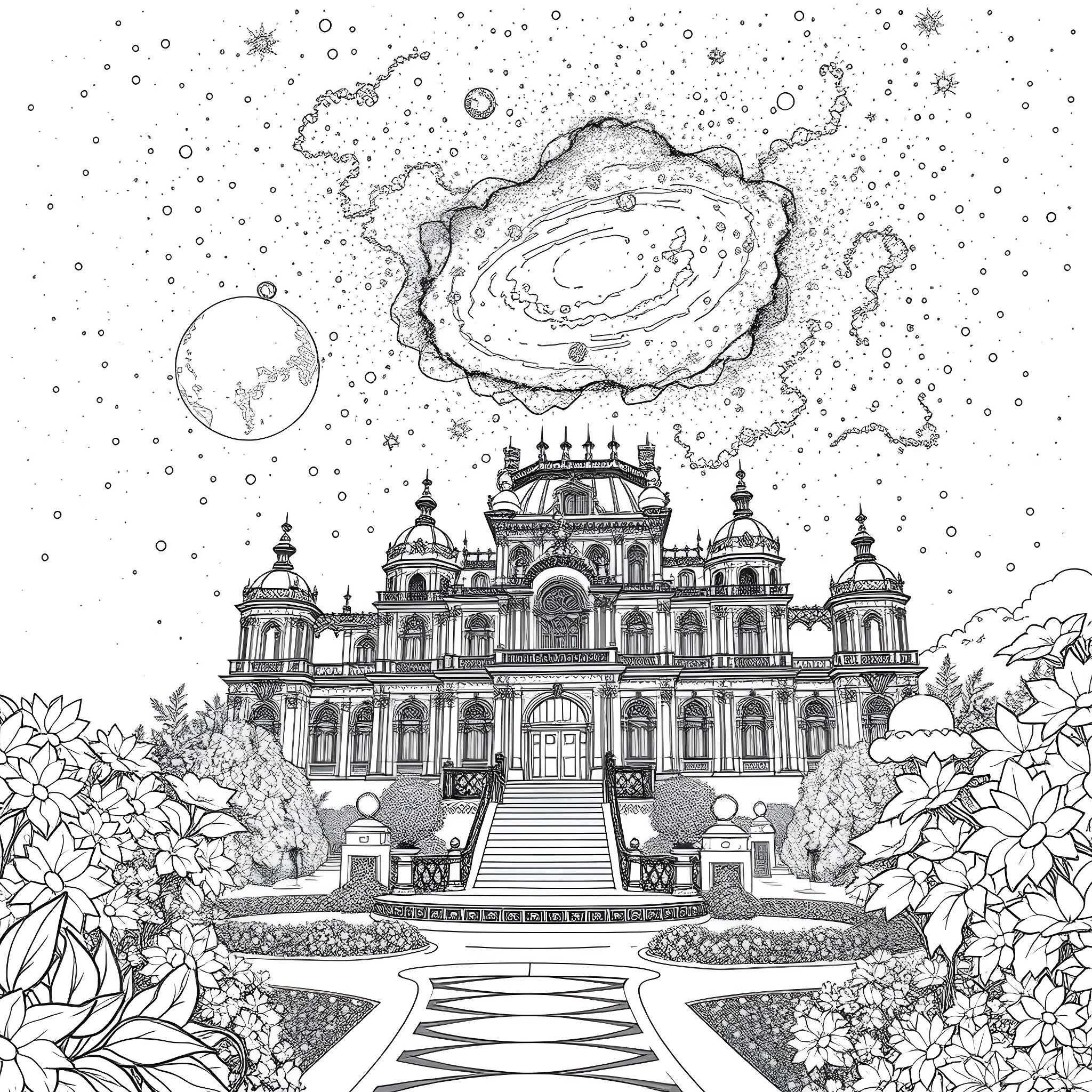 Best Palace Coloring Pages (Free Printable PDF)