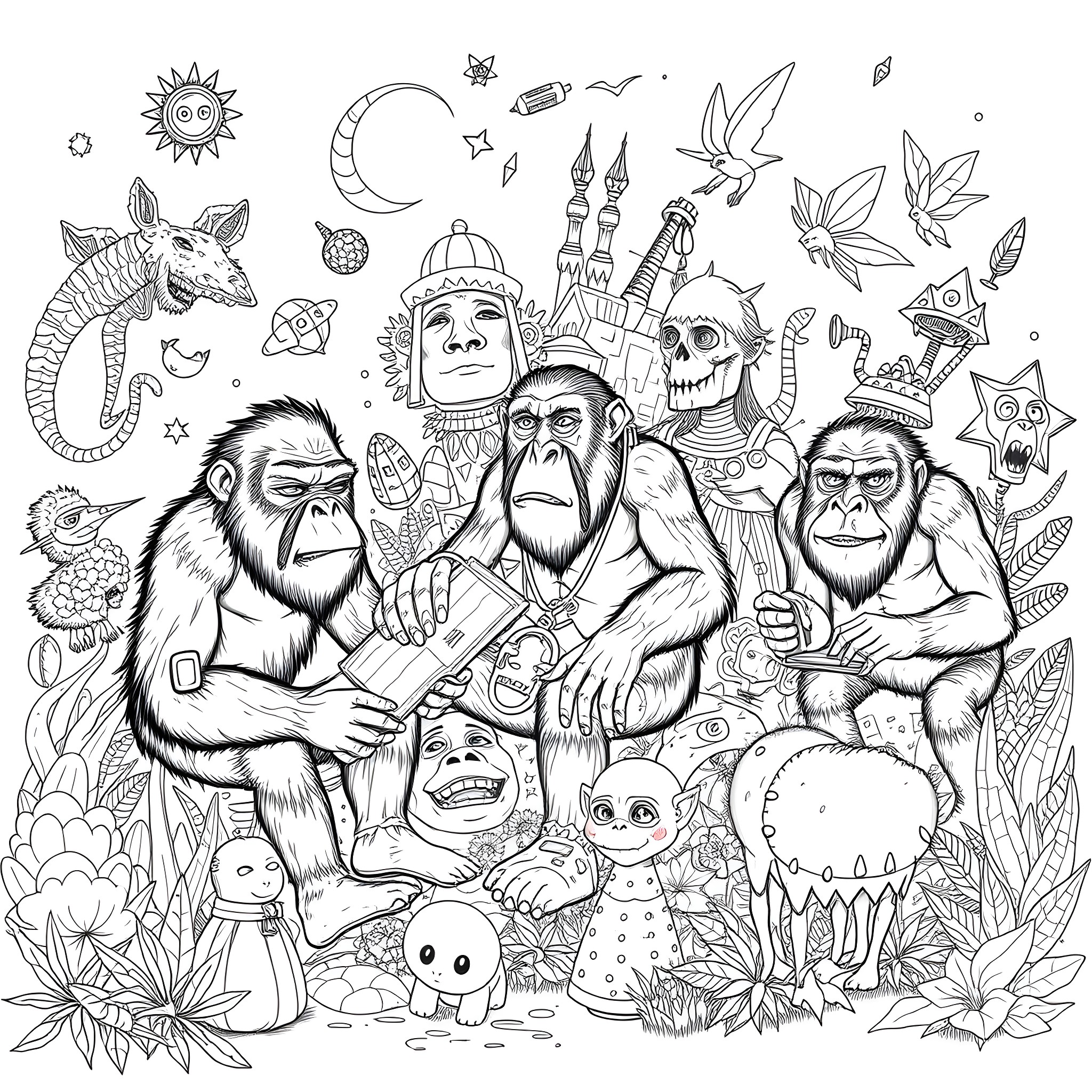 Best Neanderthal Coloring Pages (Free Printable PDF)