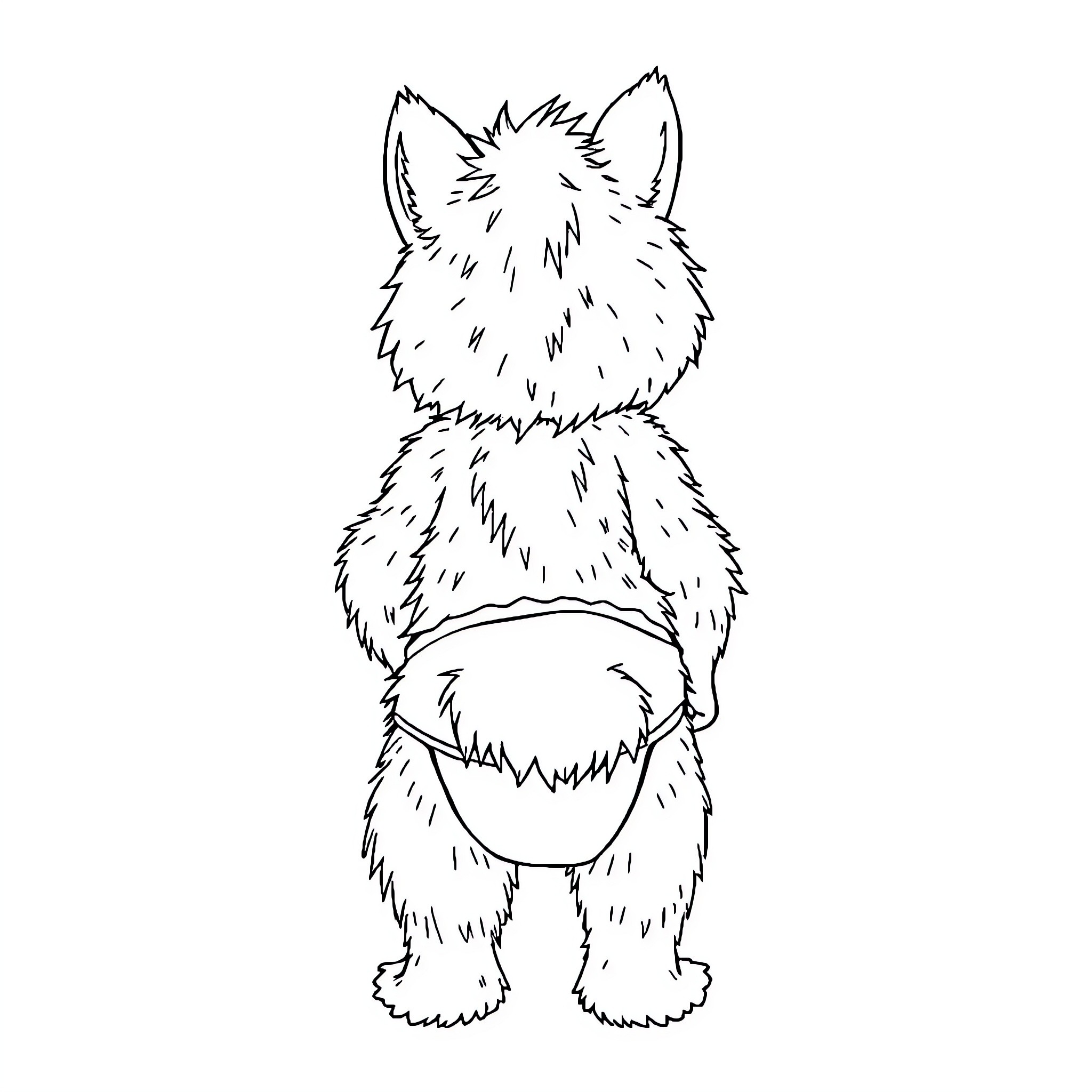 Best Furry Coloring Pages (Free Printable PDF)