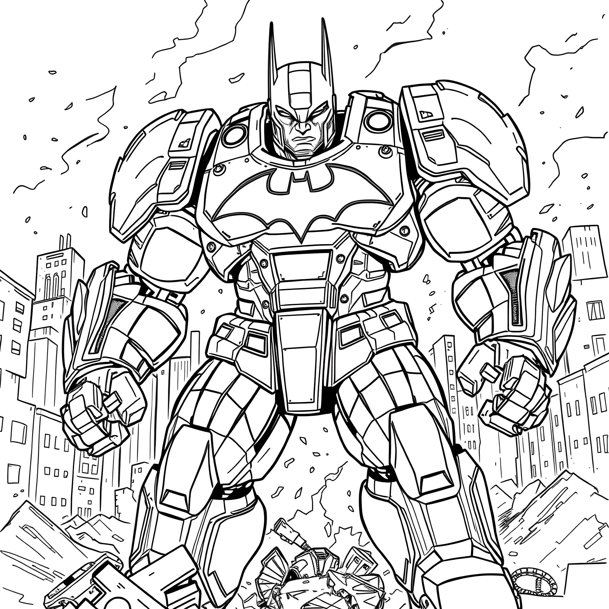 158 Best Batman Coloring Pages (Free Printable PDFs)