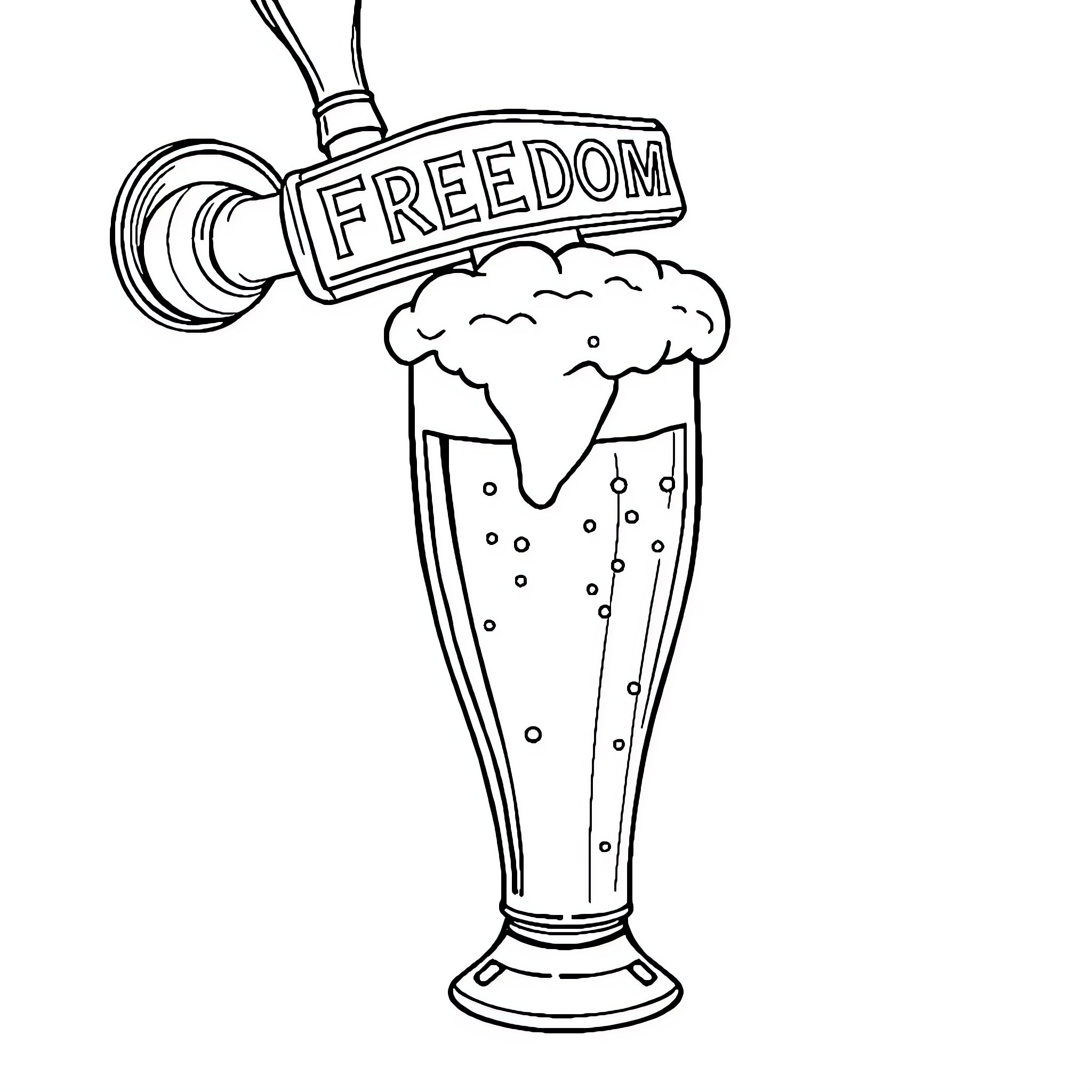 Best Beer Tap Coloring Pages (Free Printable PDF)
