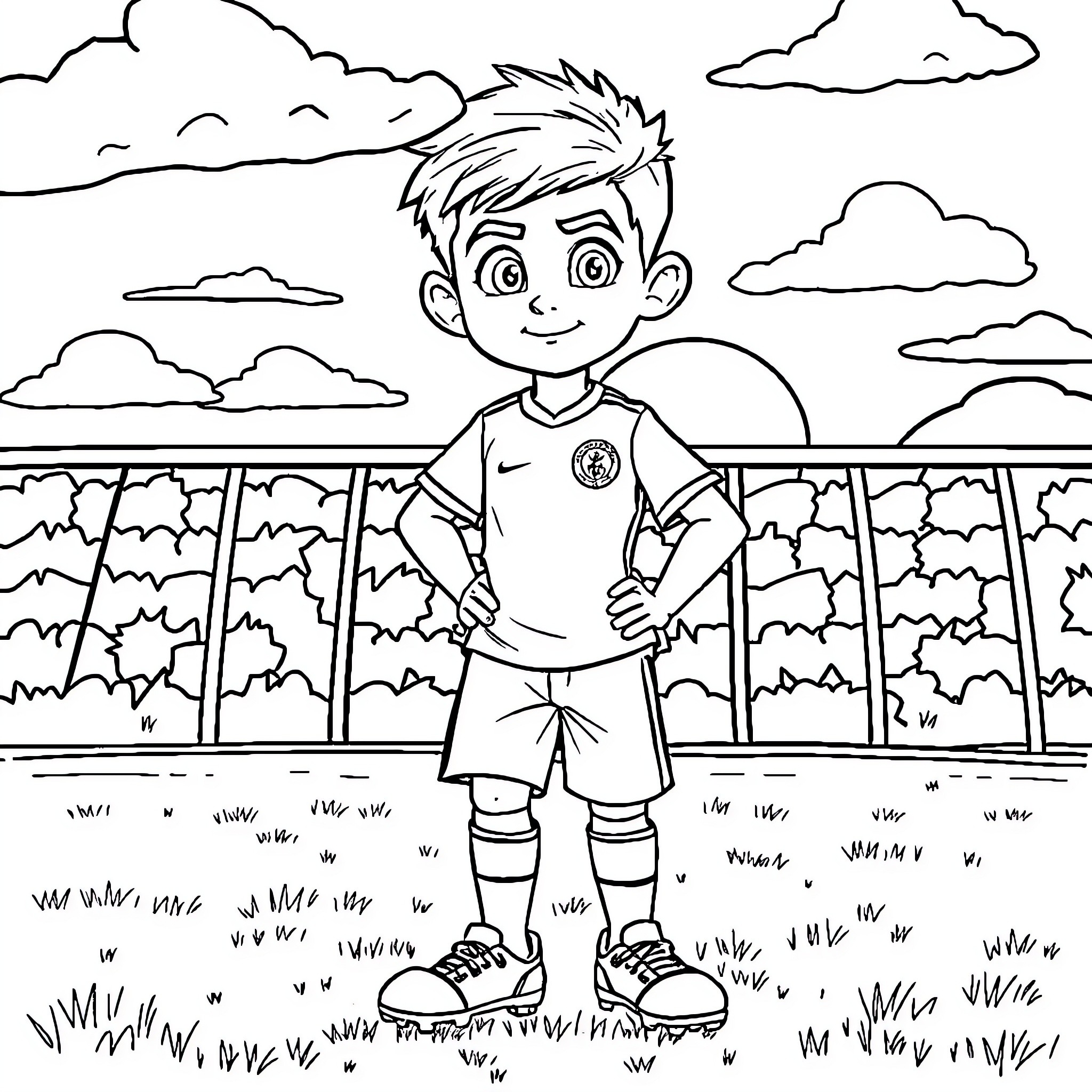 Best Lamine Yamal Coloring Pages (Free Printable PDF)