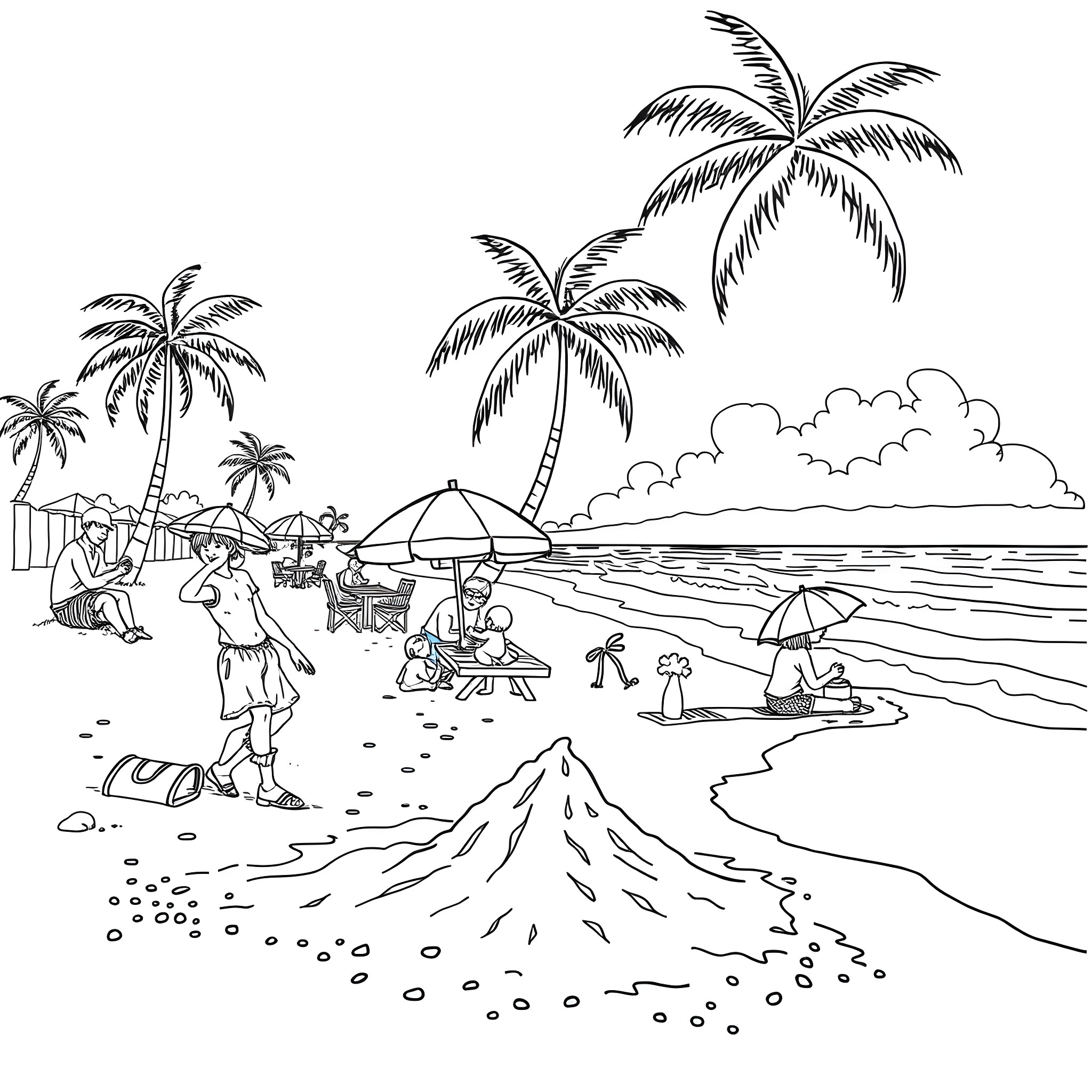 104 Best Summer Coloring Pages (Free Printable PDFs)