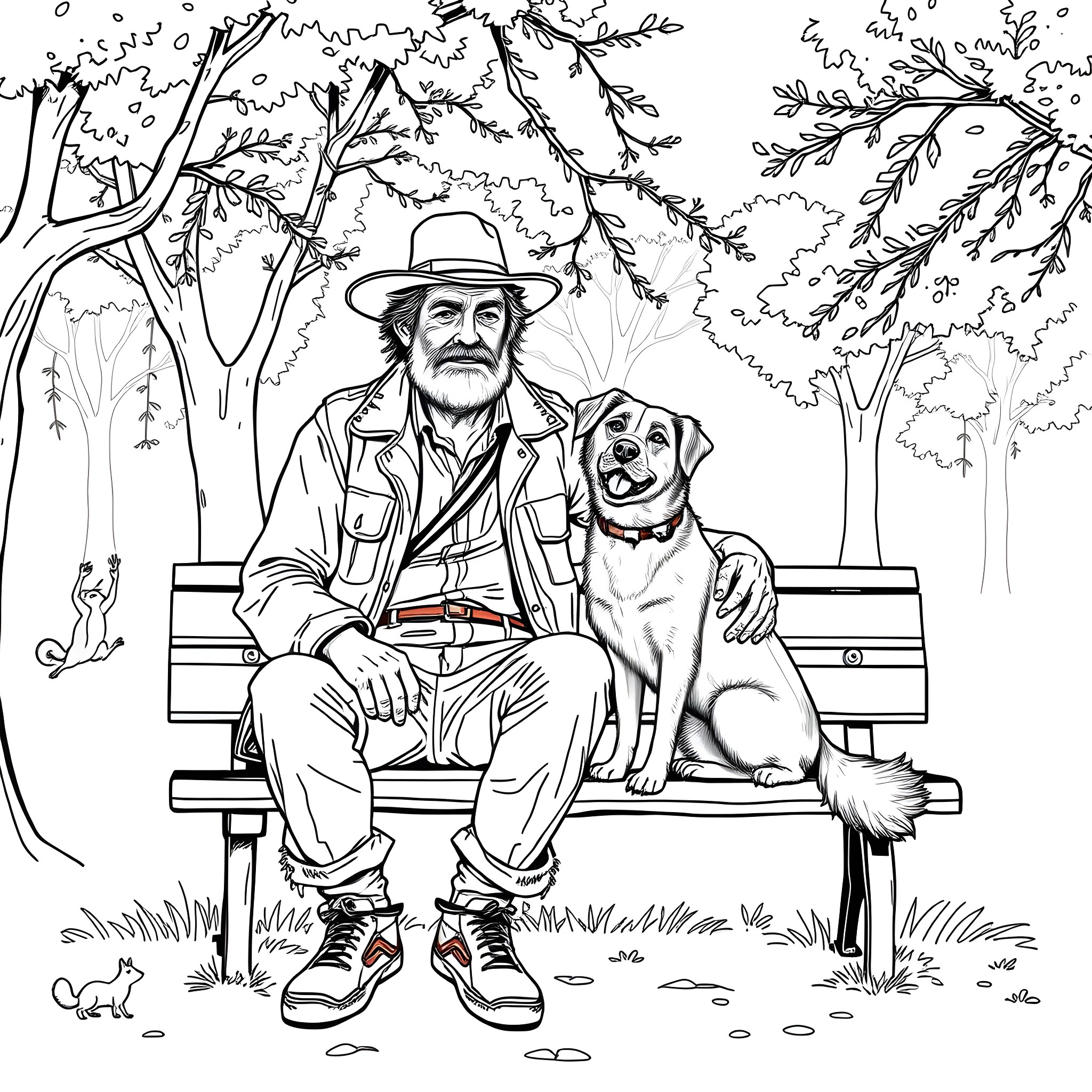 211 Best Man Coloring Pages (Free Printable PDFs)