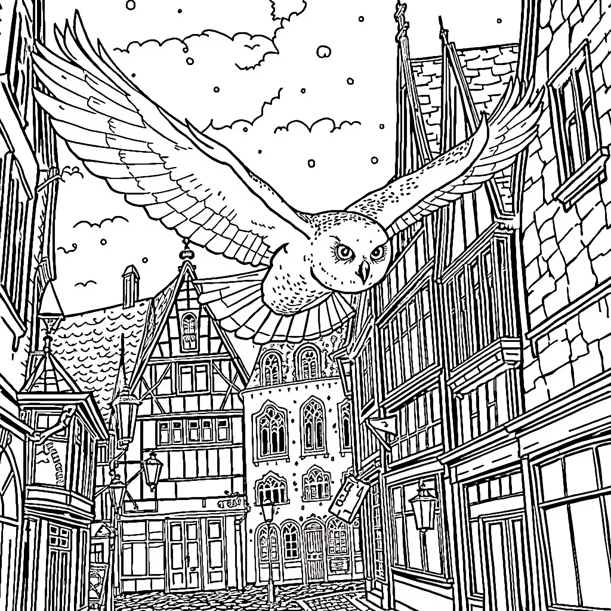 3 Best Hedwig Coloring Pages (Free Printable PDFs)