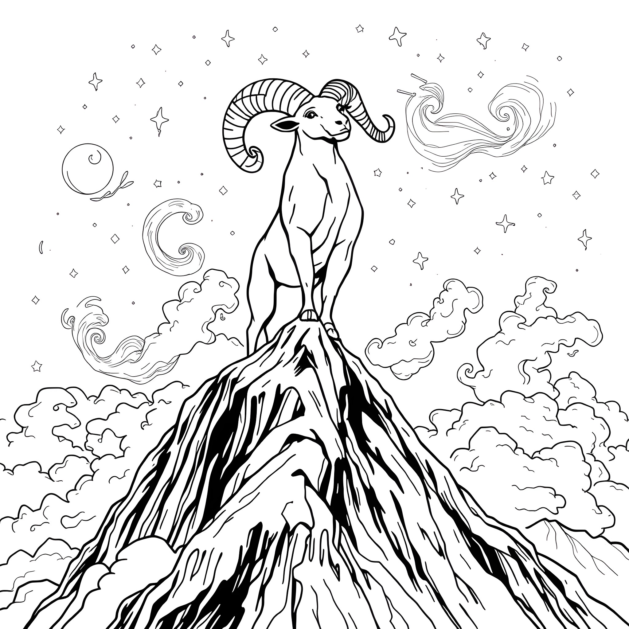 8 Best Aries Coloring Pages (Free Printable PDFs)