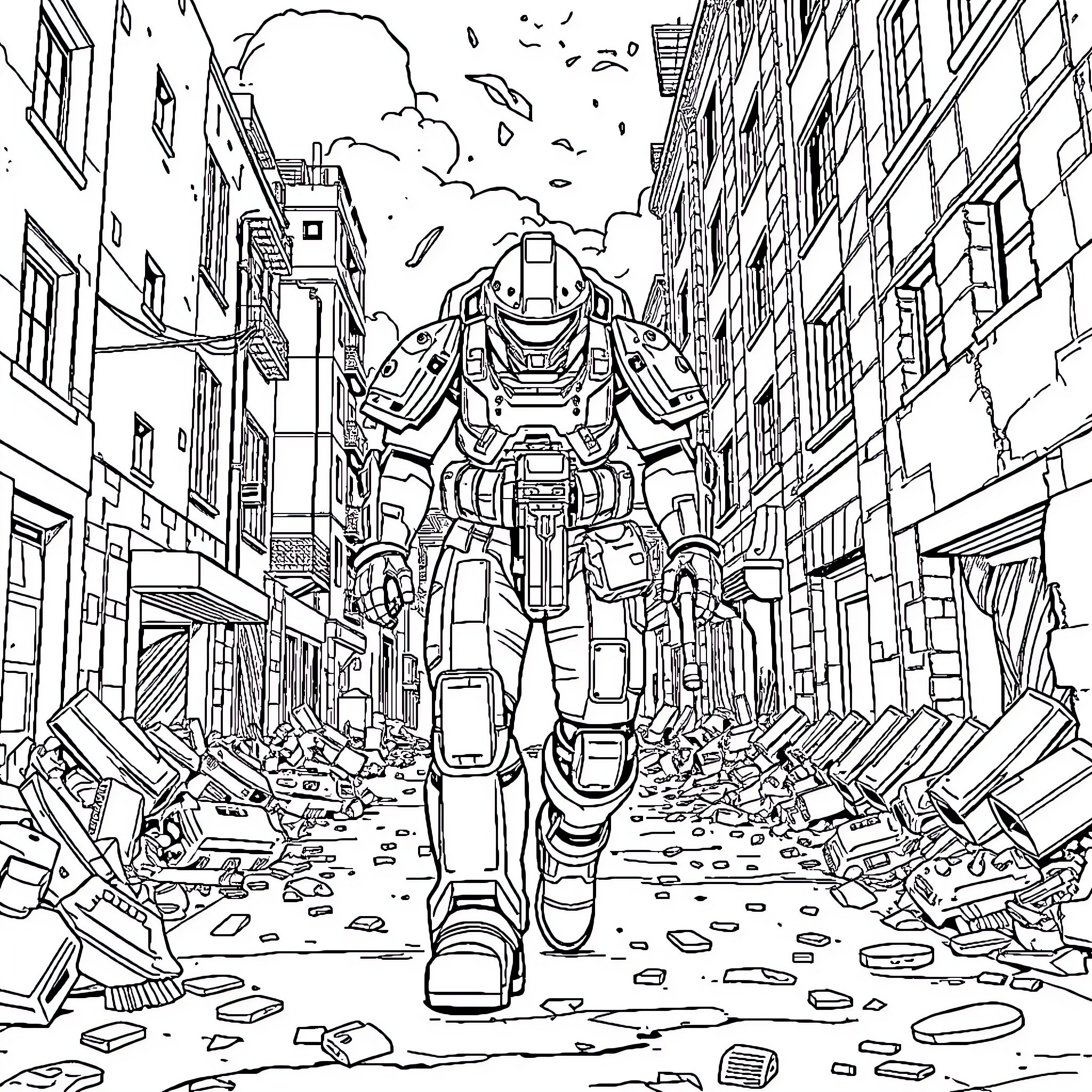 Best Space Marine Coloring Pages (Free Printable PDF)