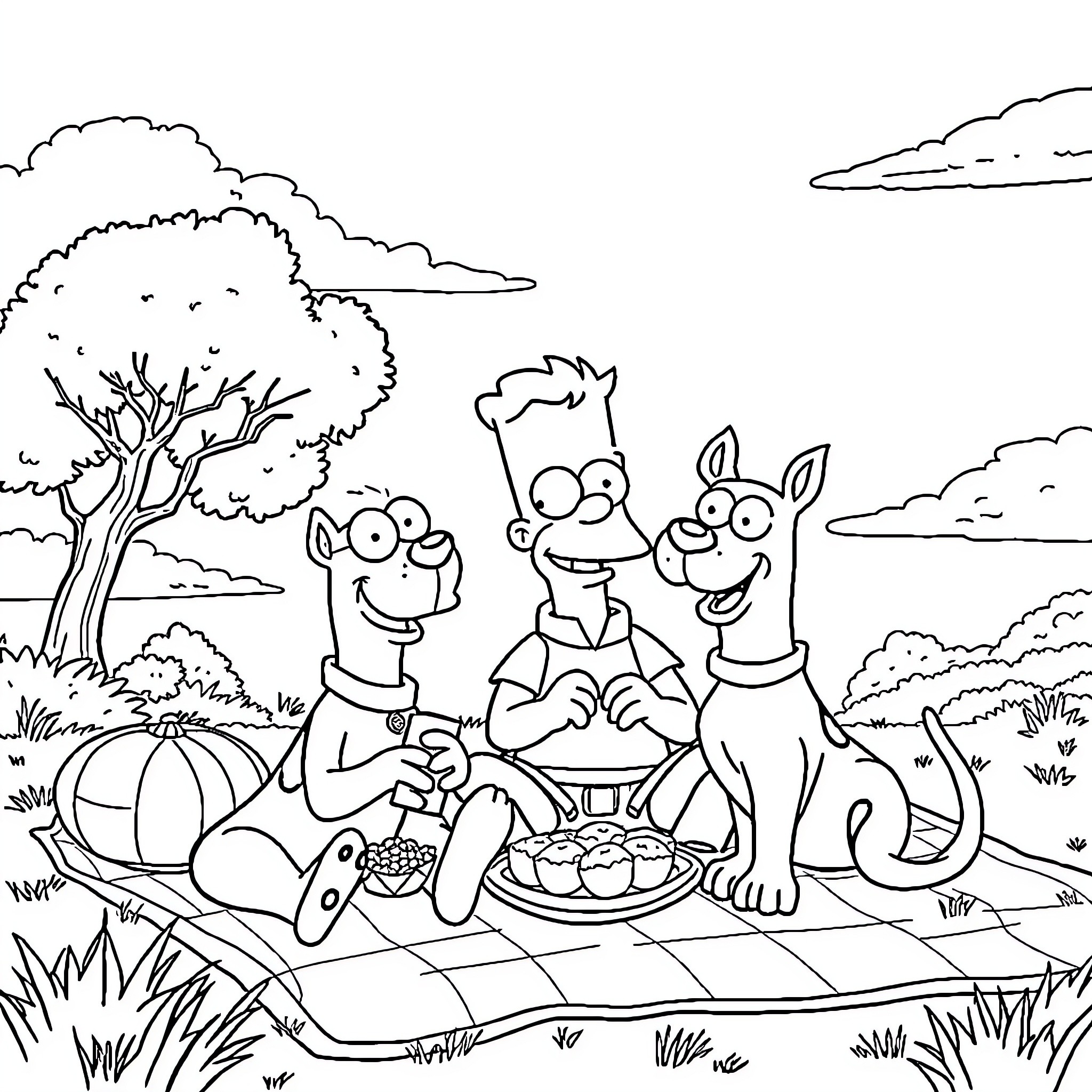 Best Bart Coloring Pages (Free Printable PDF)