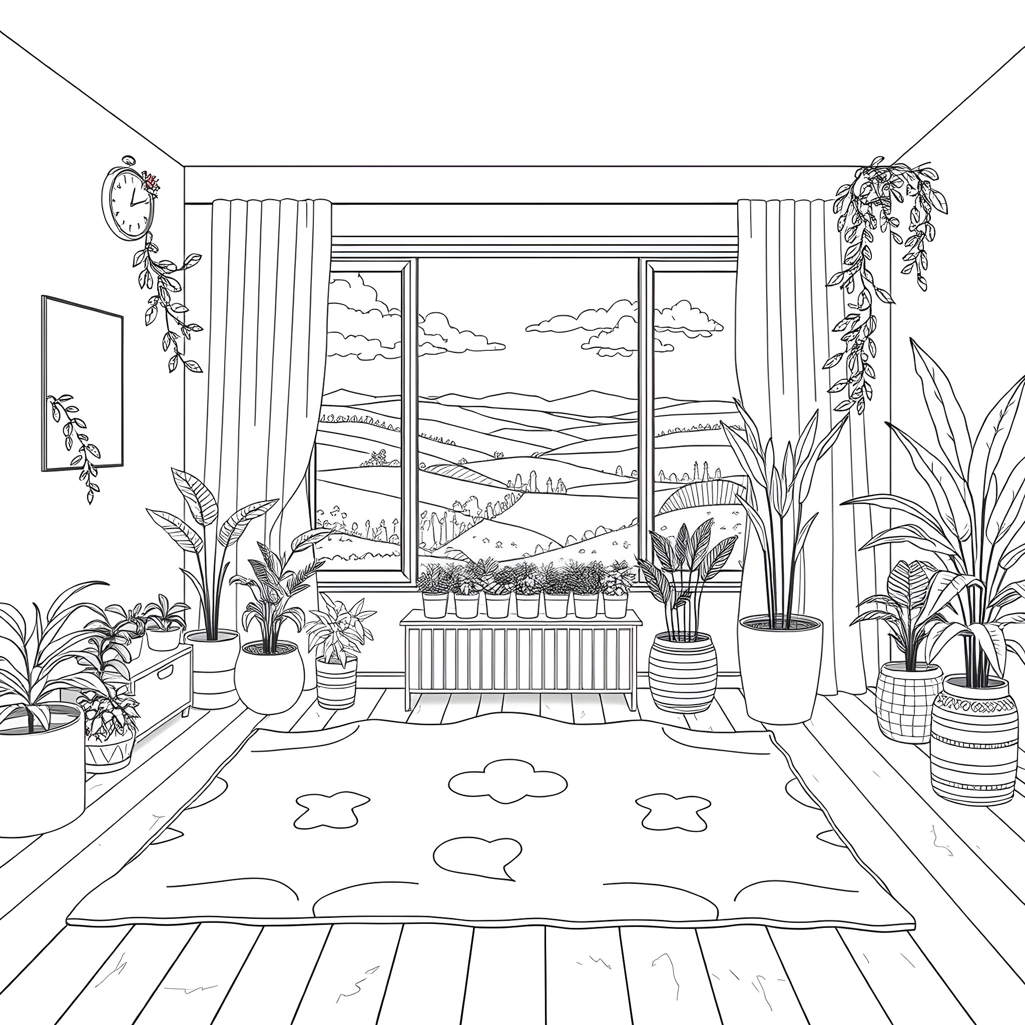 Best Bedroom Coloring Pages (Free Printable PDF)