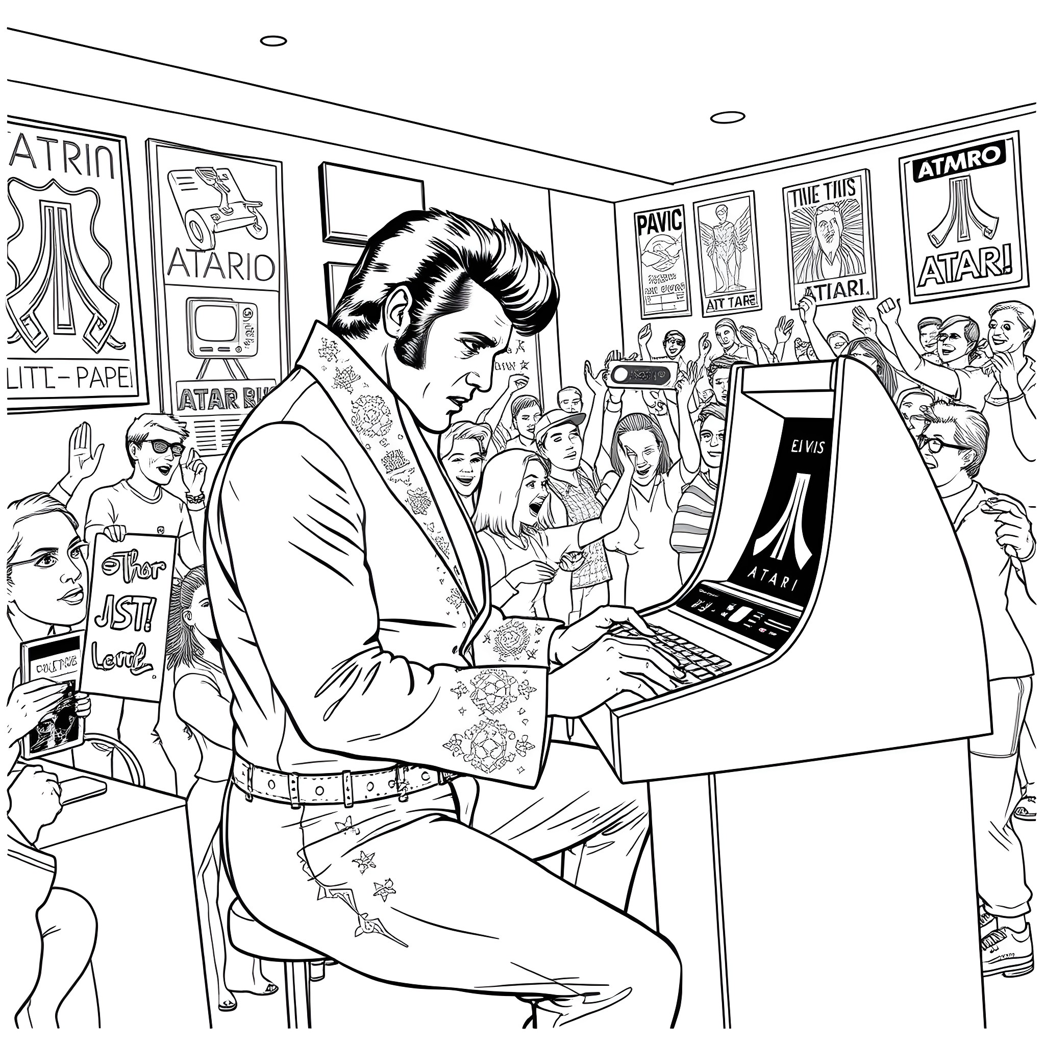 Best Elvis Coloring Pages (Free Printable PDF)