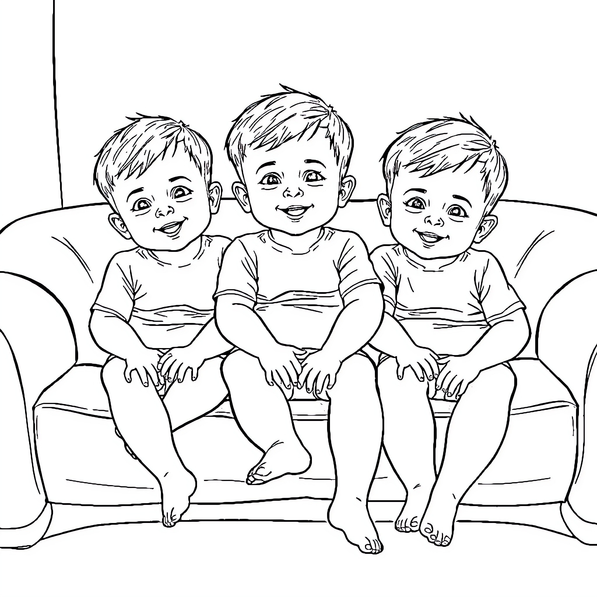 4 Best Triplet Coloring Pages (Free Printable PDFs)