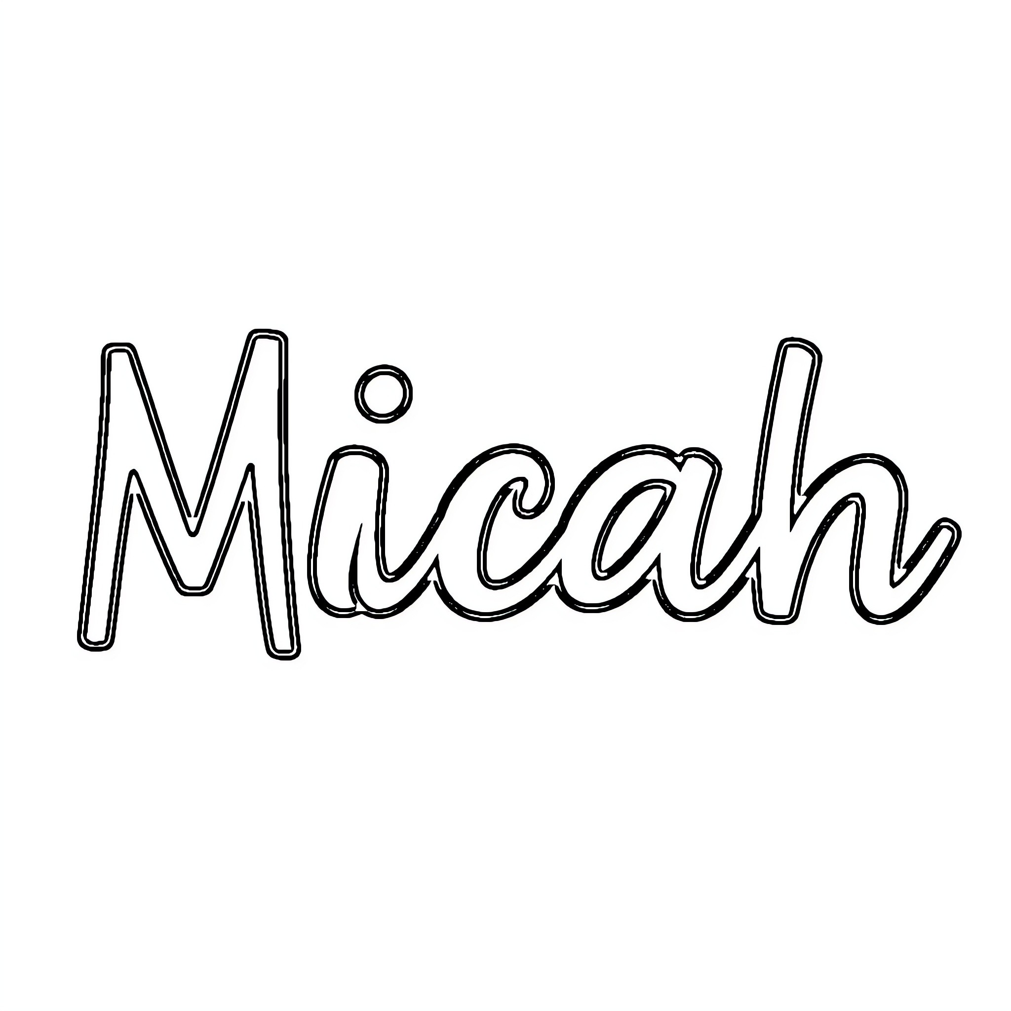 Best Micah Coloring Pages (Free Printable PDF)