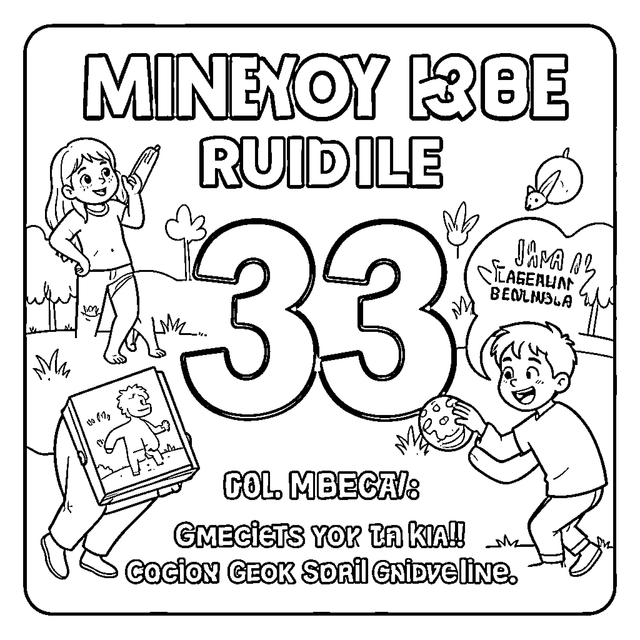 Best Miney Rule 33 Coloring Pages (Free Printable PDF)