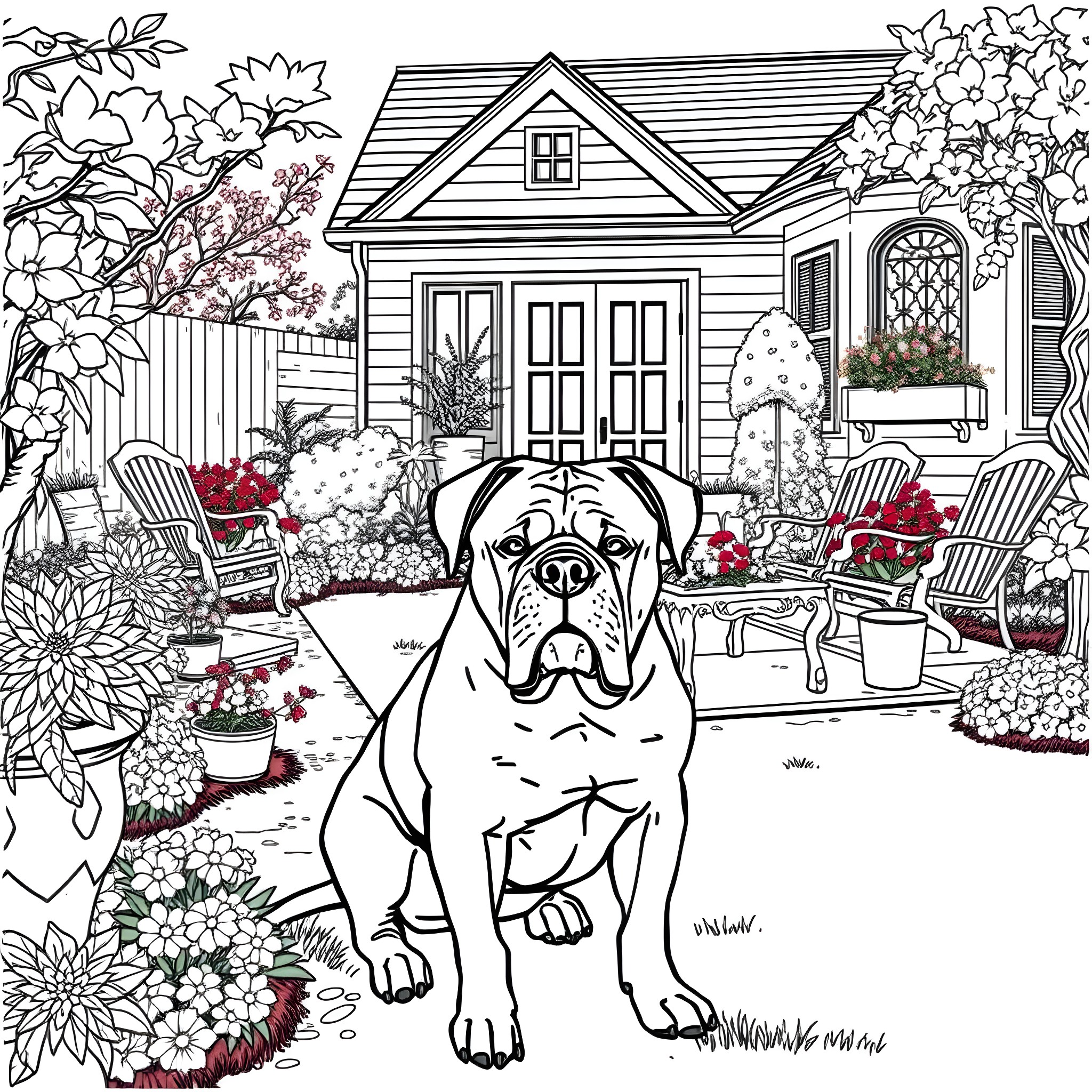 7 Best Bullmastiff Coloring Pages (Free Printable PDFs)
