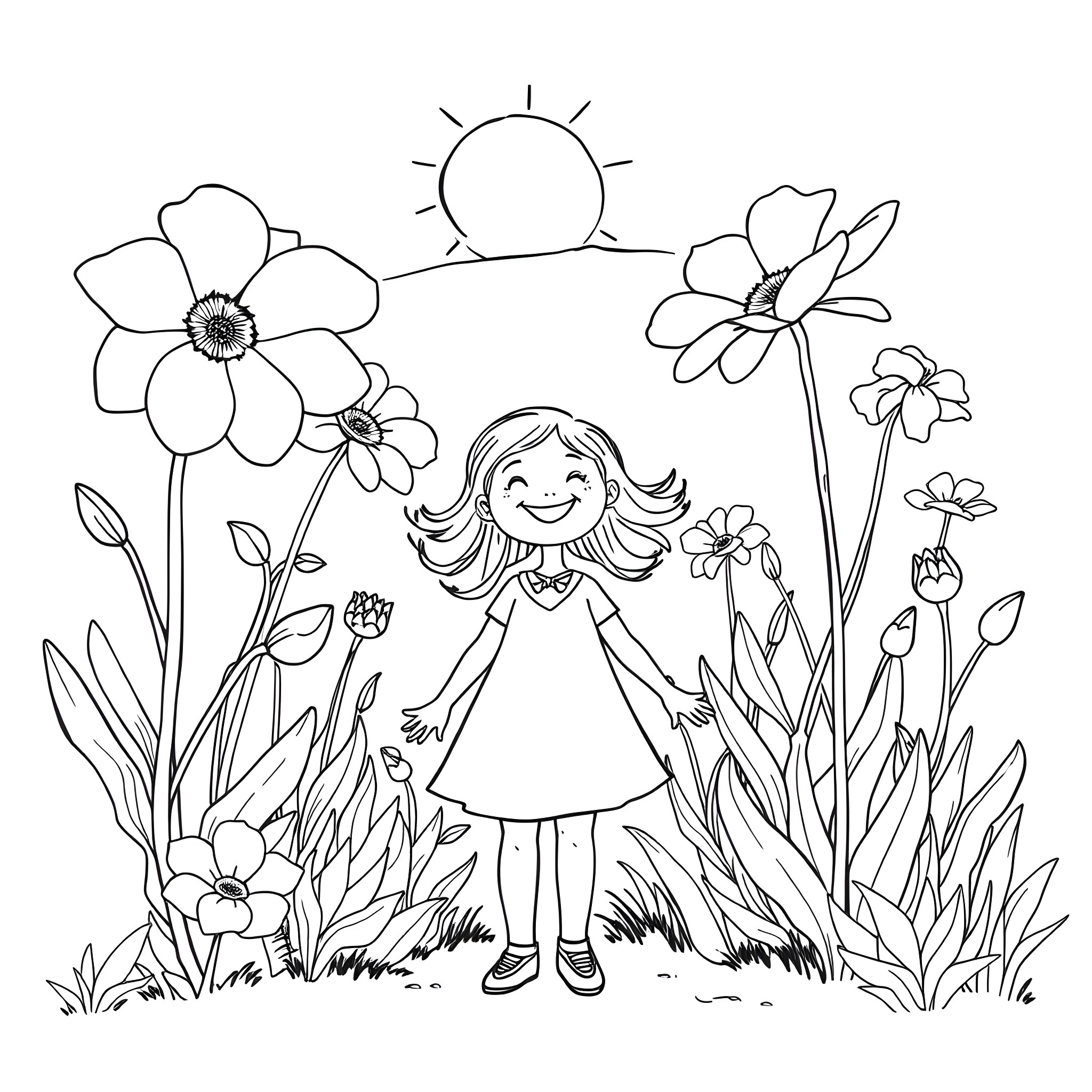 213 Best Girl Coloring Pages (Free Printable PDFs)