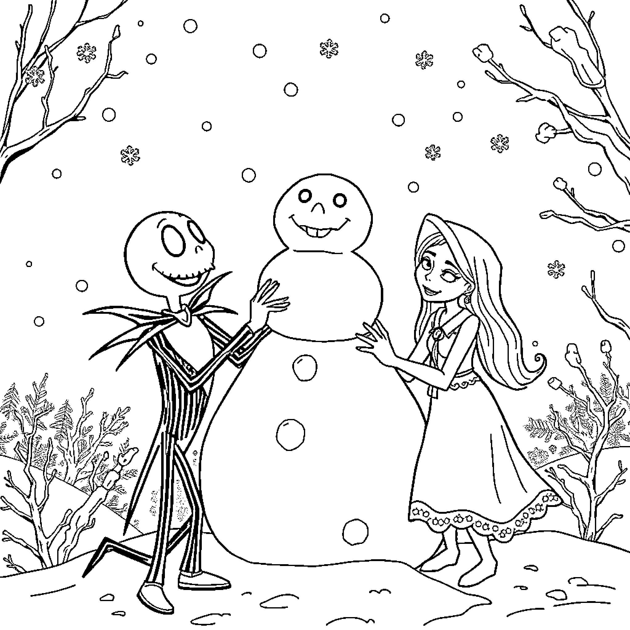 Best Jack Skellington Coloring Pages (Free Printable PDF)