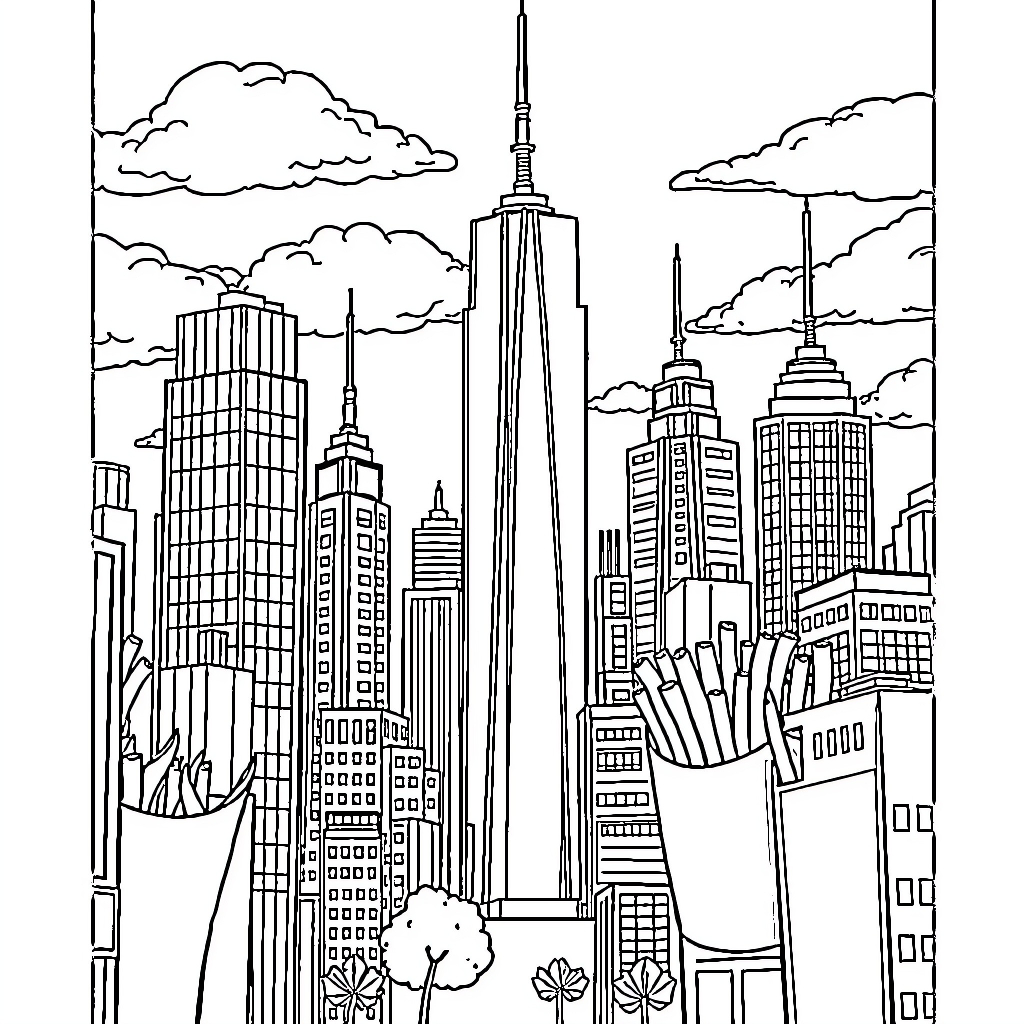 9 Best French Fry Coloring Pages (Free Printable PDFs)