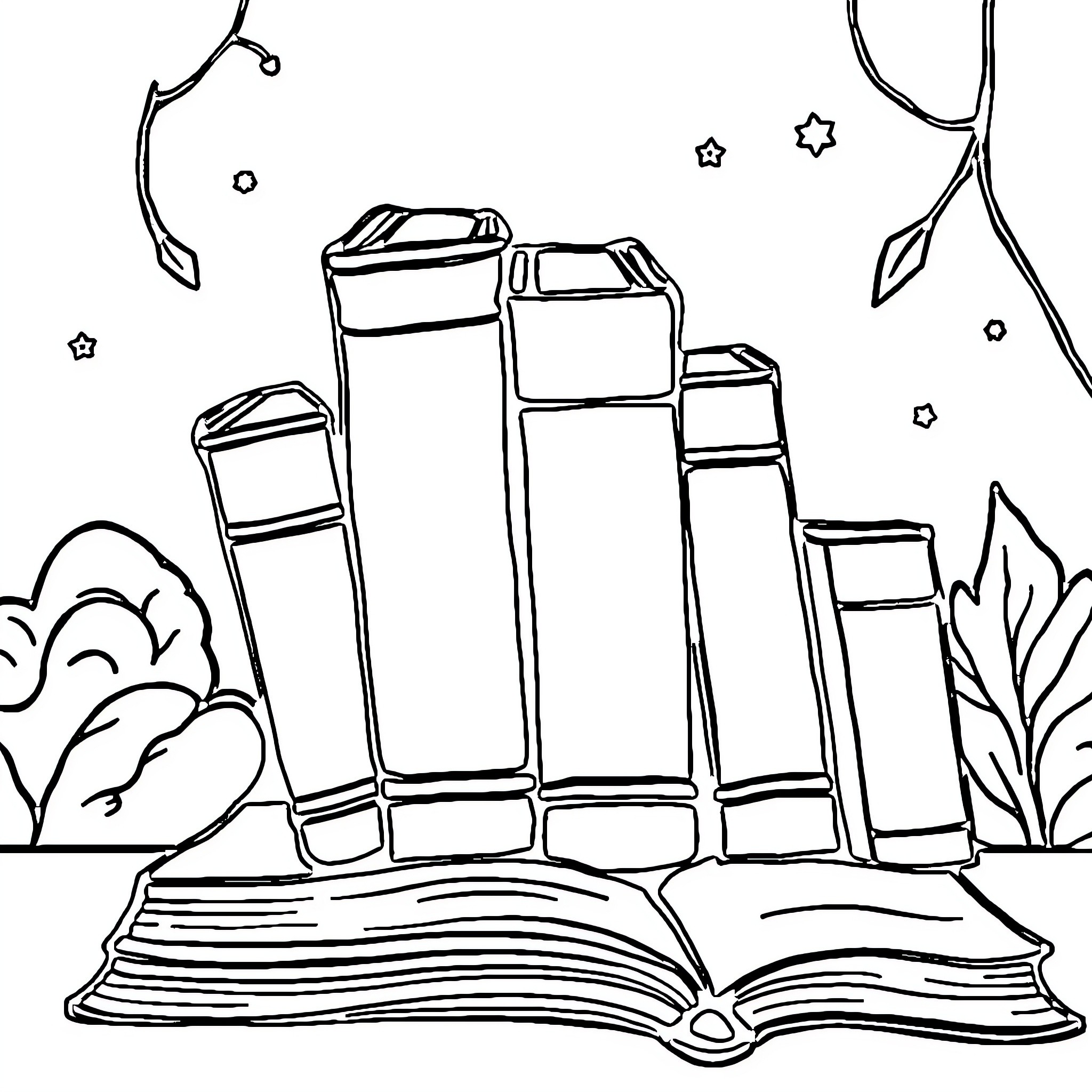 Best Book Coloring Pages (Free Printable PDF)