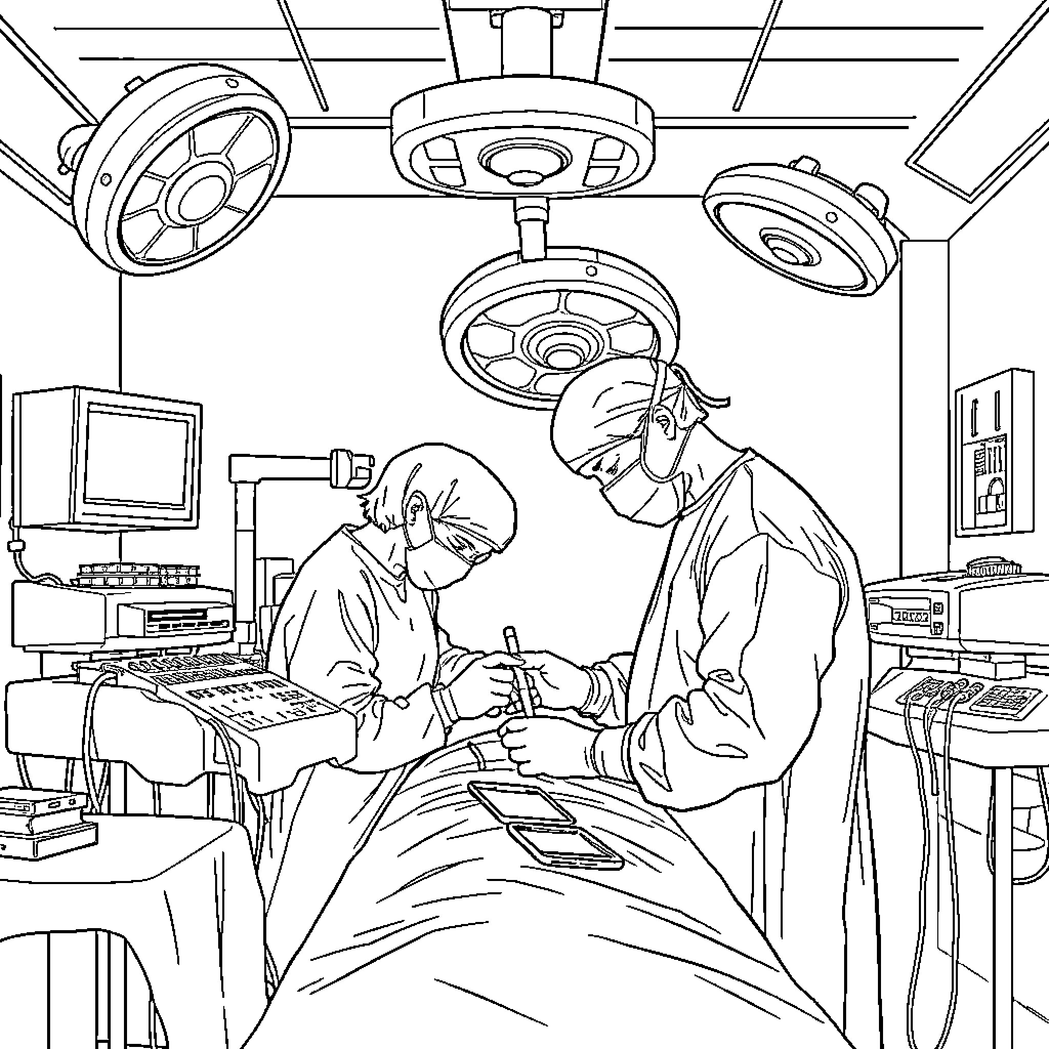 Best Surgery Coloring Pages (Free Printable PDF)