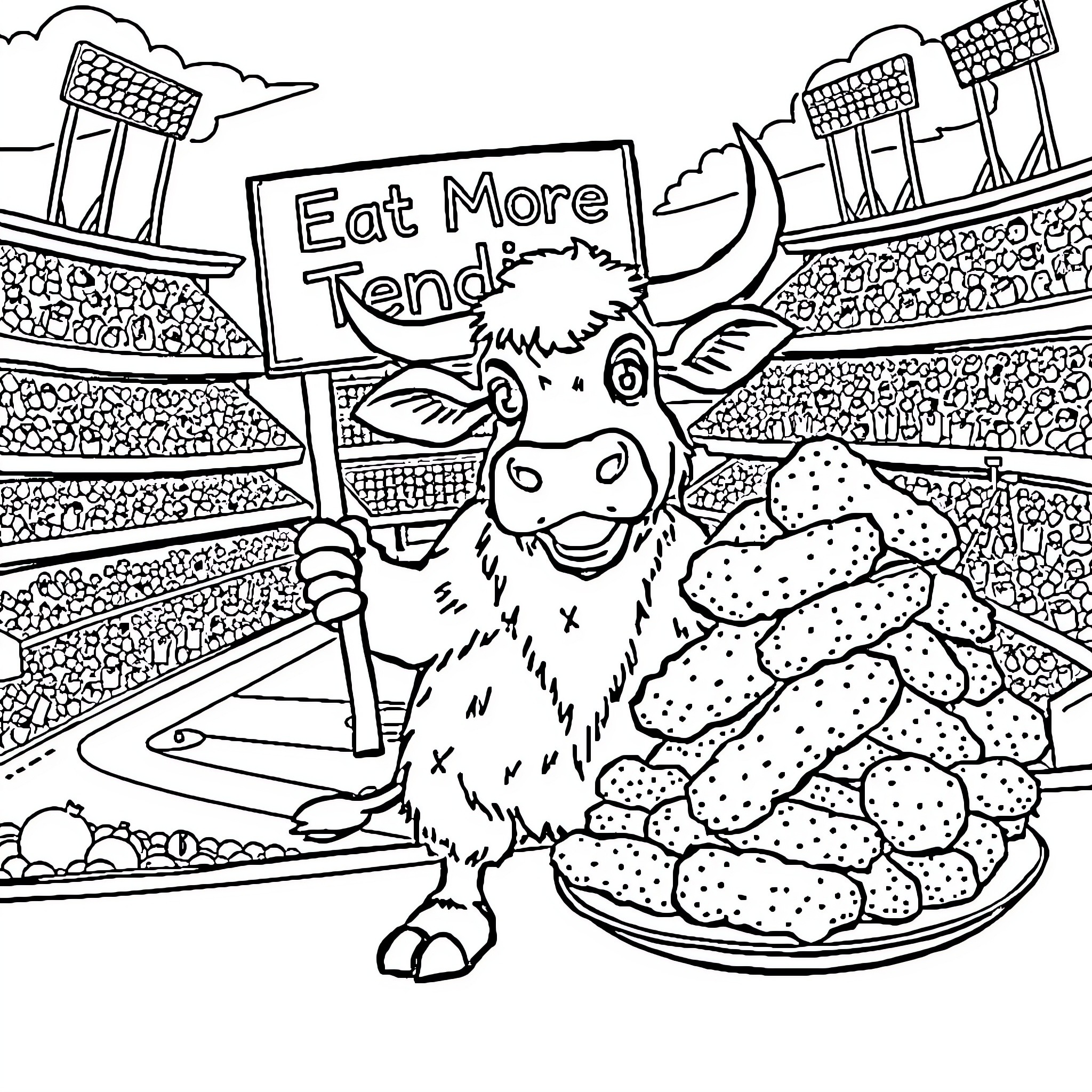 Best Wool E Bull Coloring Pages (Free Printable PDF)