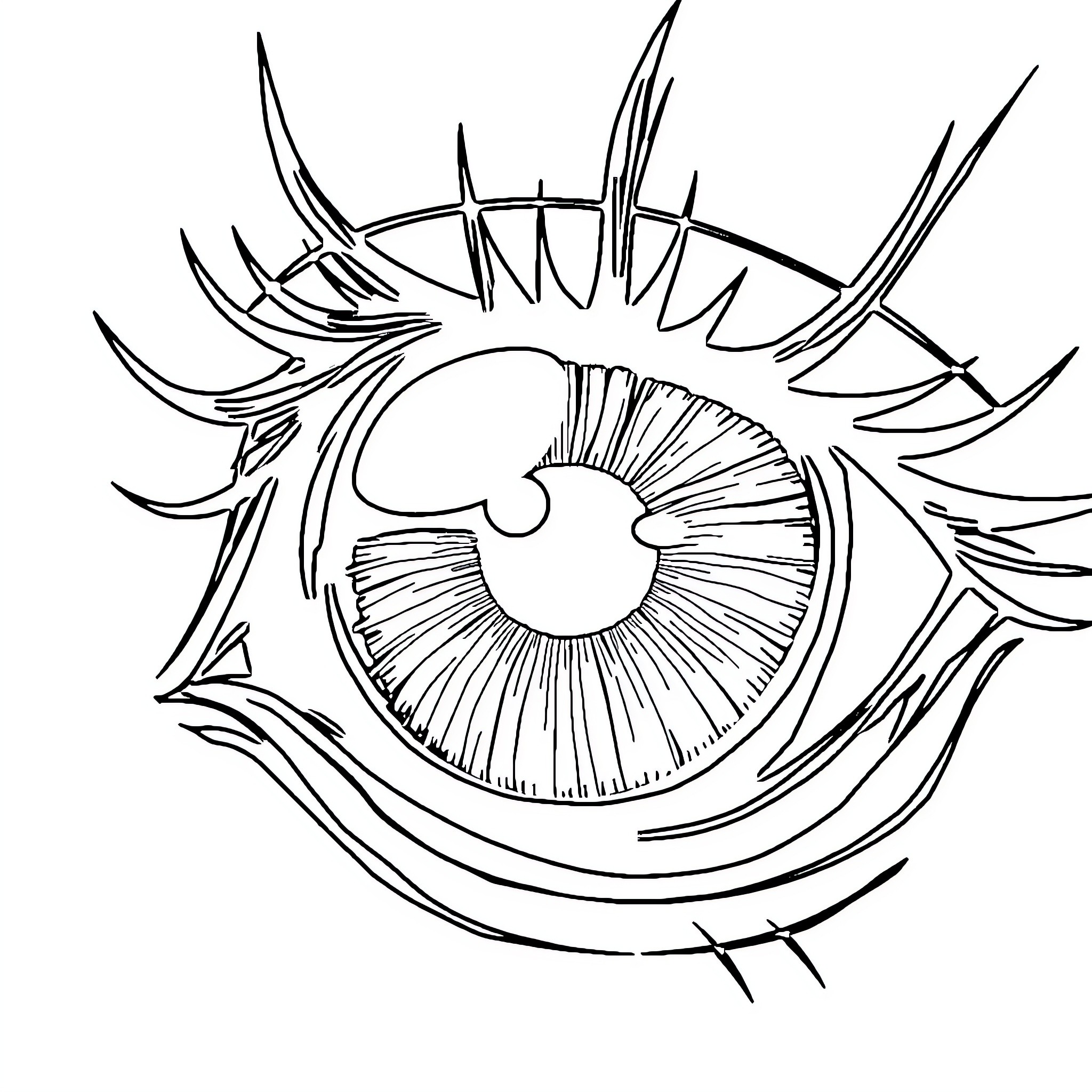 Best Eye Coloring Pages (Free Printable PDF)