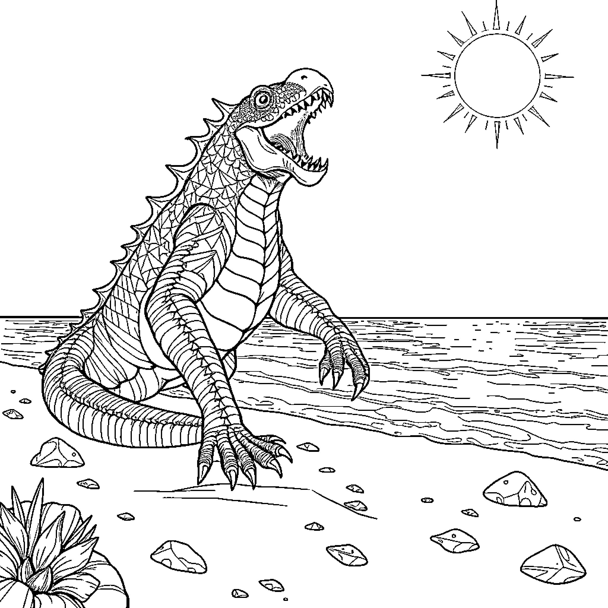 Best Demogorgon Coloring Pages (Free Printable PDF)