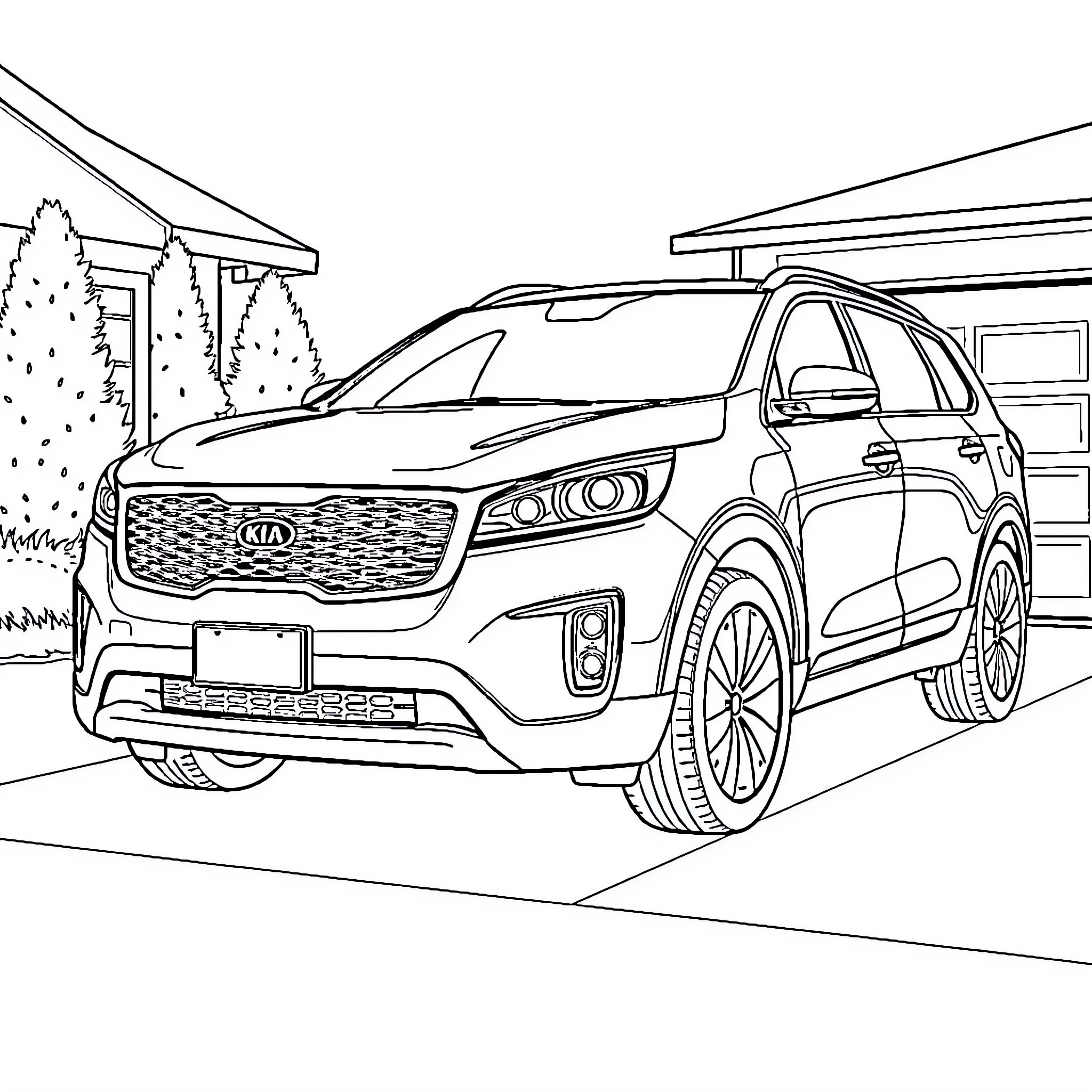 Best Kia Coloring Pages (Free Printable PDF)