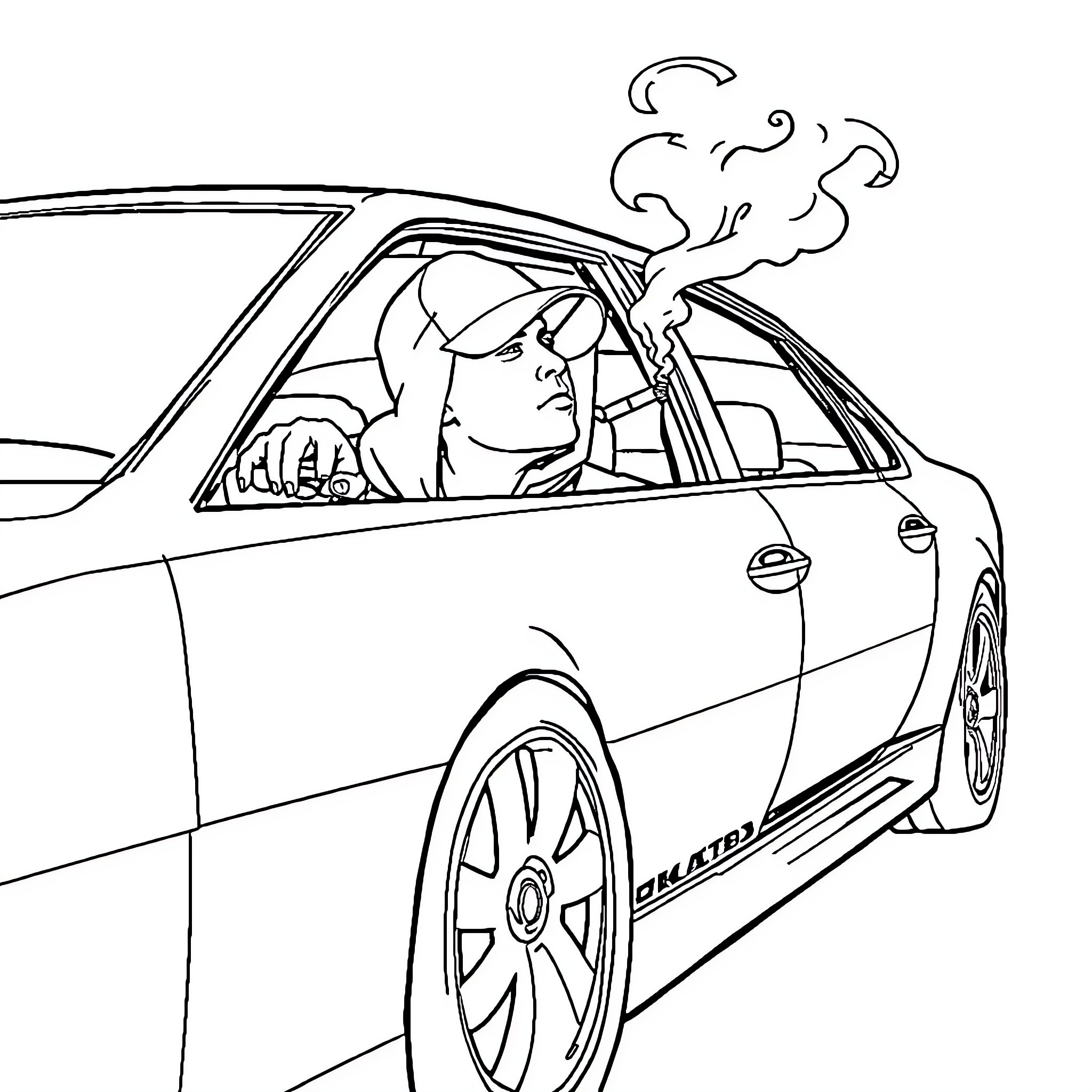 Best Car Coloring Pages (Free Printable PDF)
