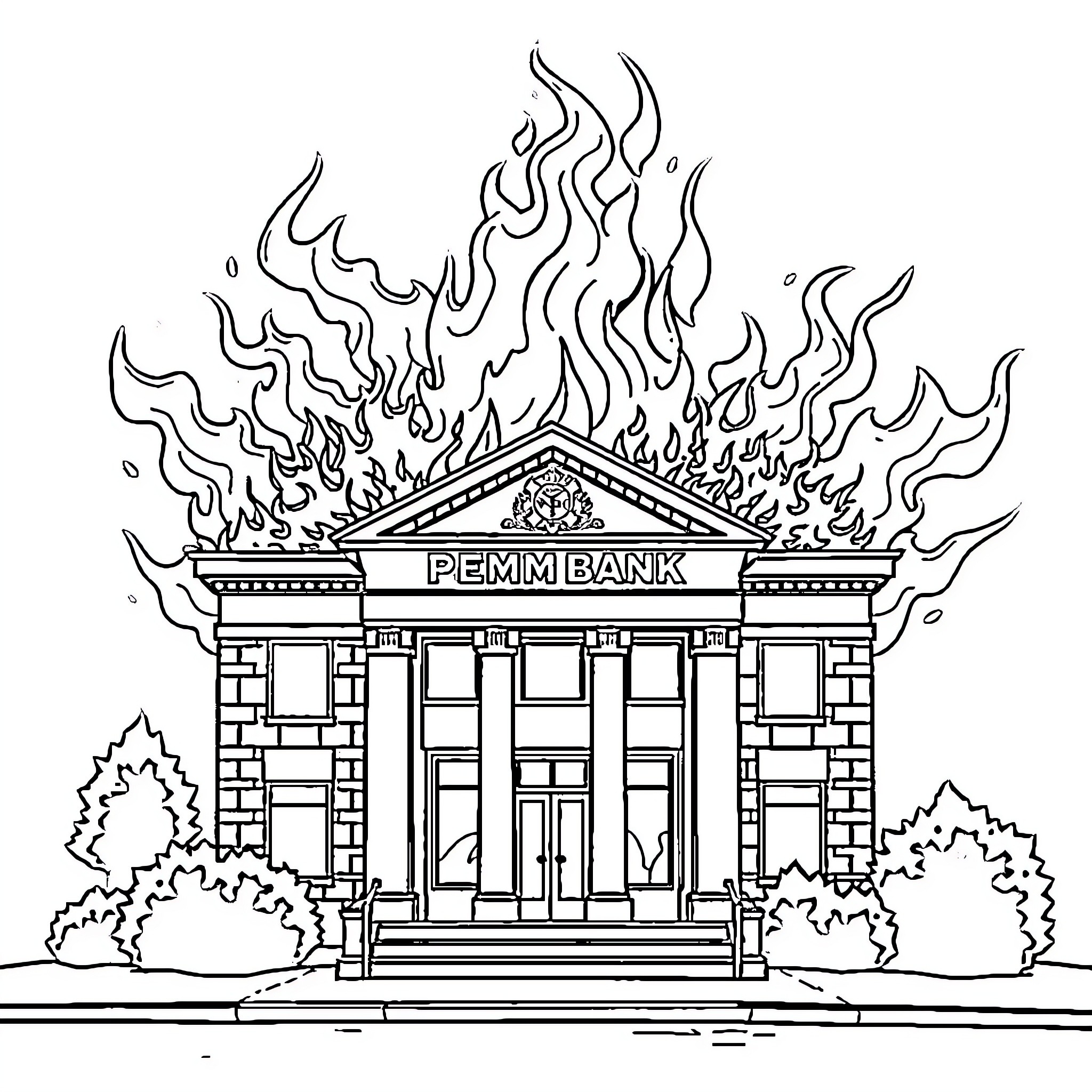 Best Bank Coloring Pages (Free Printable PDF)