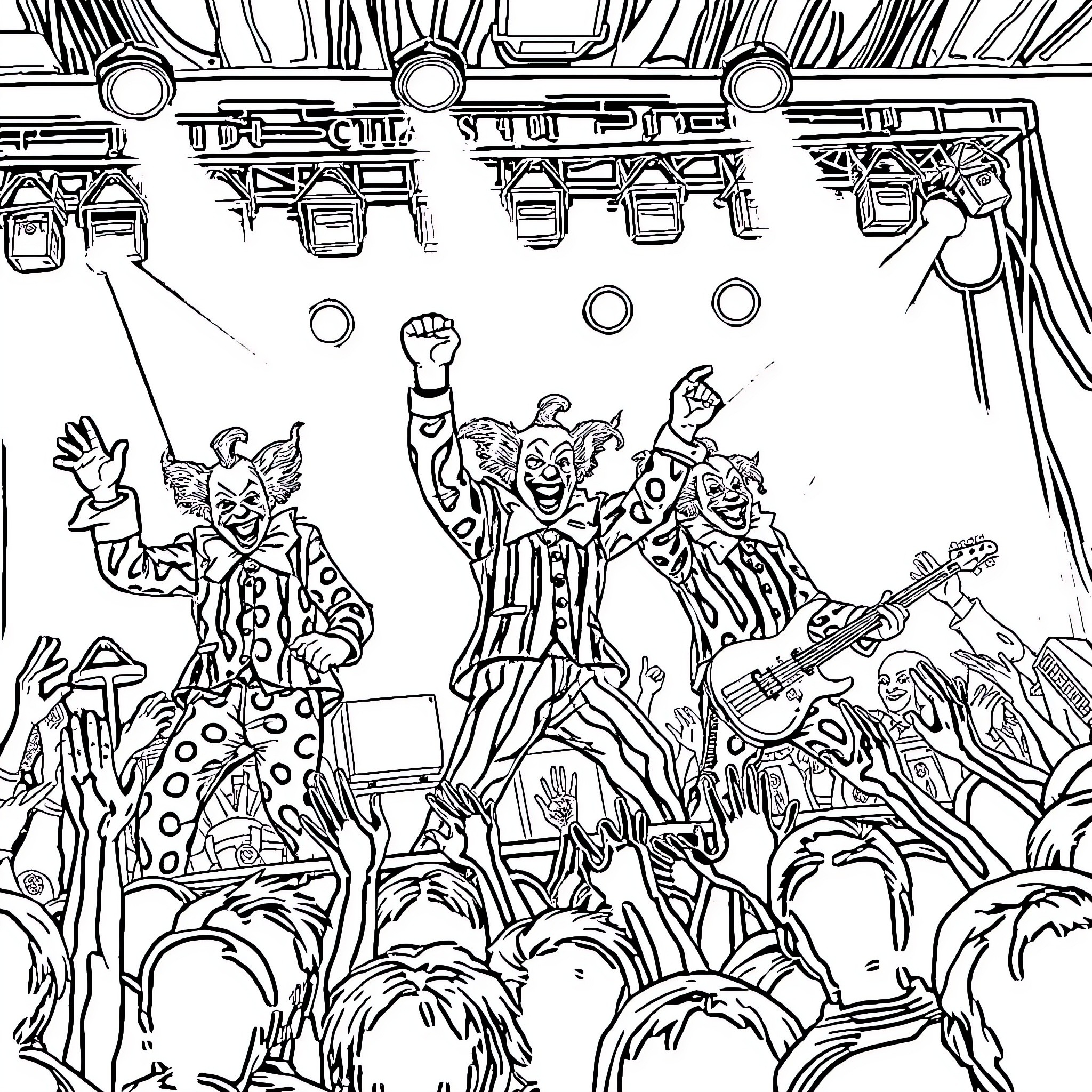 Best Insane Clown Posse Coloring Pages (Free Printable PDF)