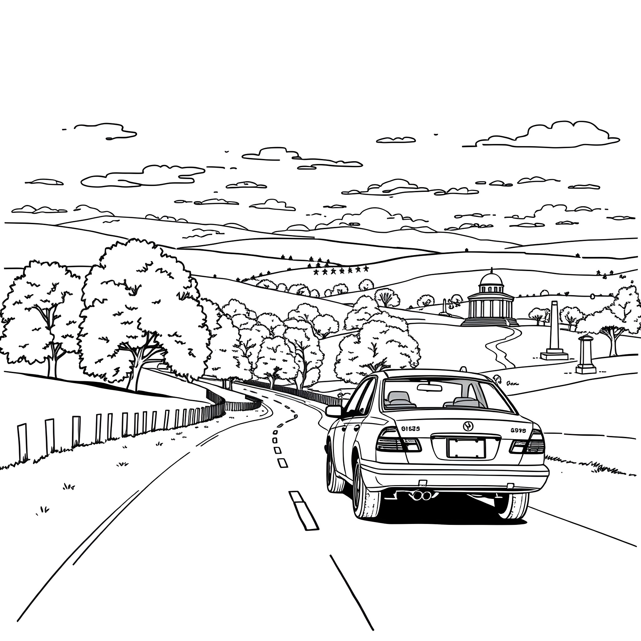 Best Car Coloring Pages (Free Printable PDF)