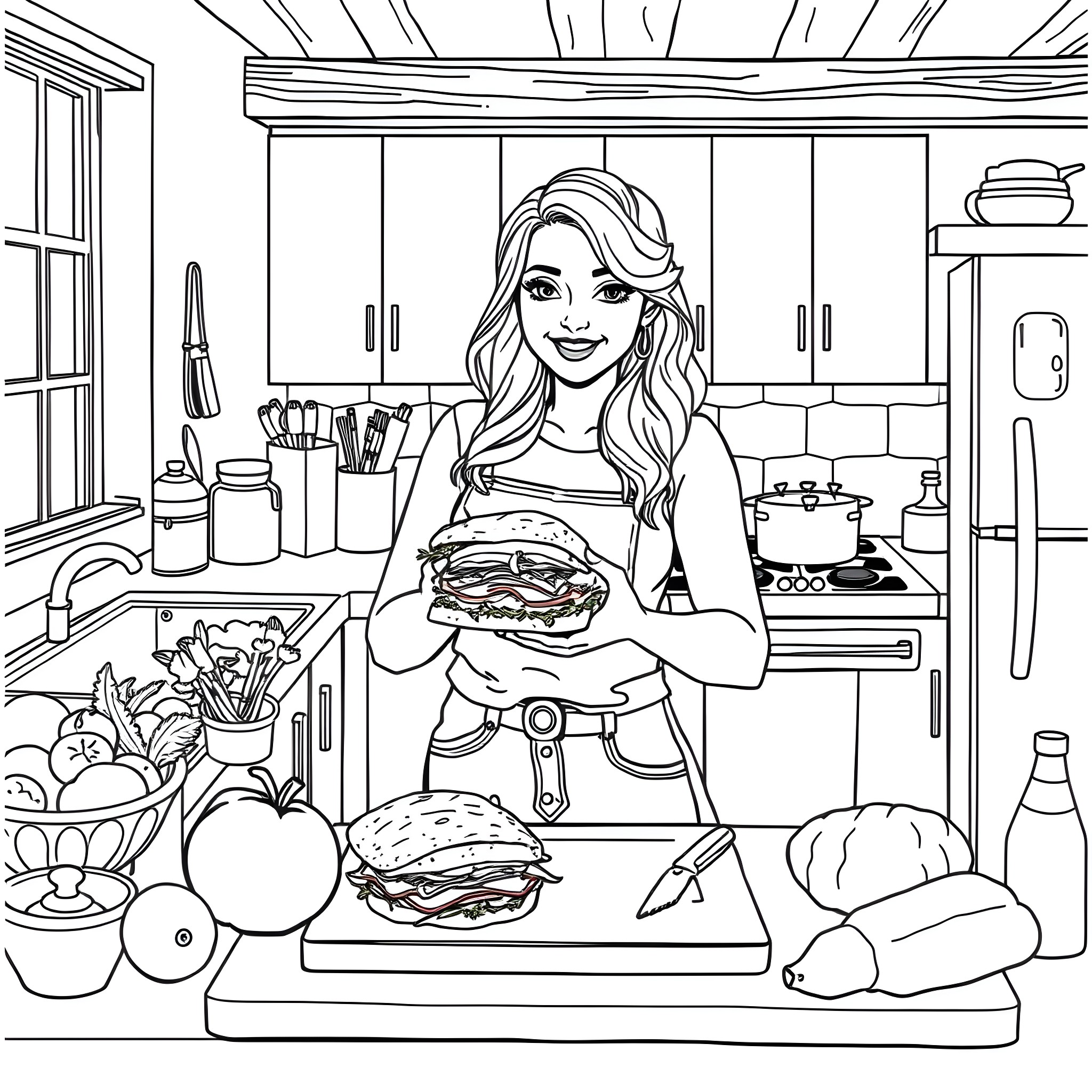 Best Rhea Ripley Coloring Pages (Free Printable PDF)