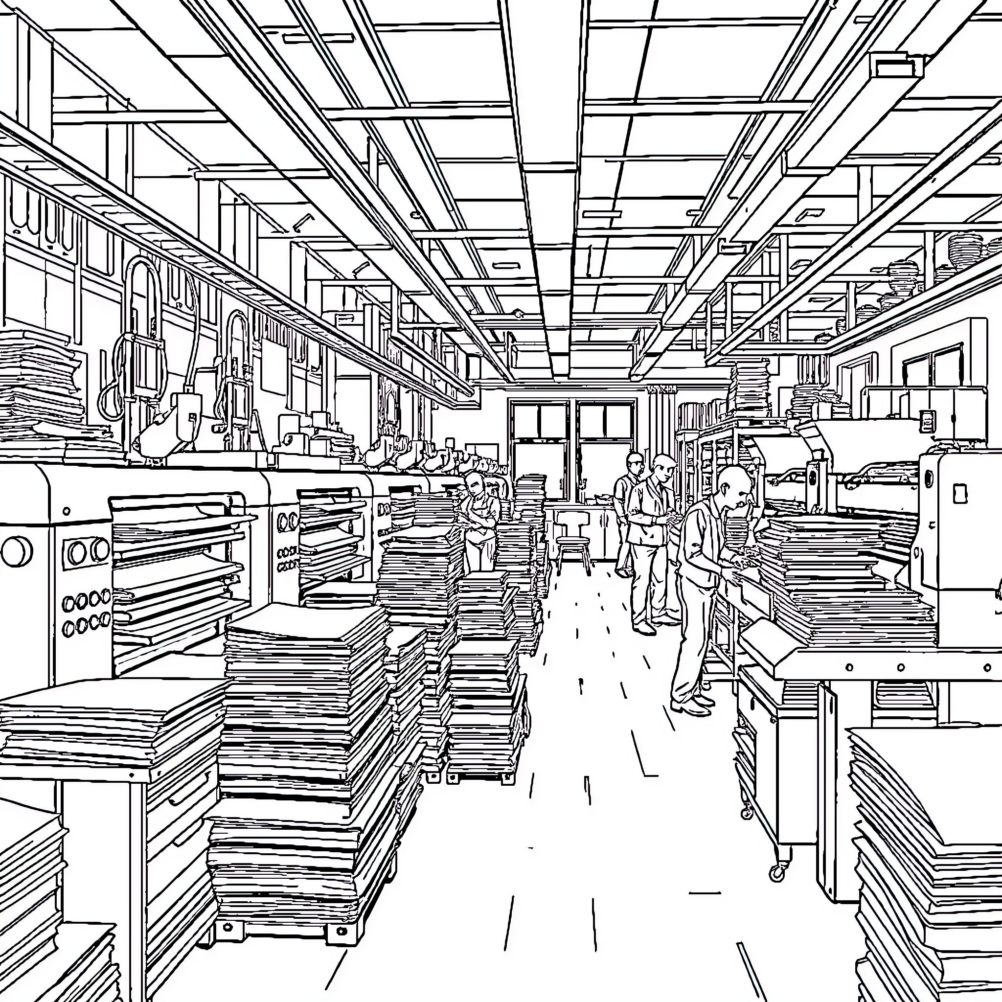 Best Printing Office Coloring Pages (Free Printable PDF)