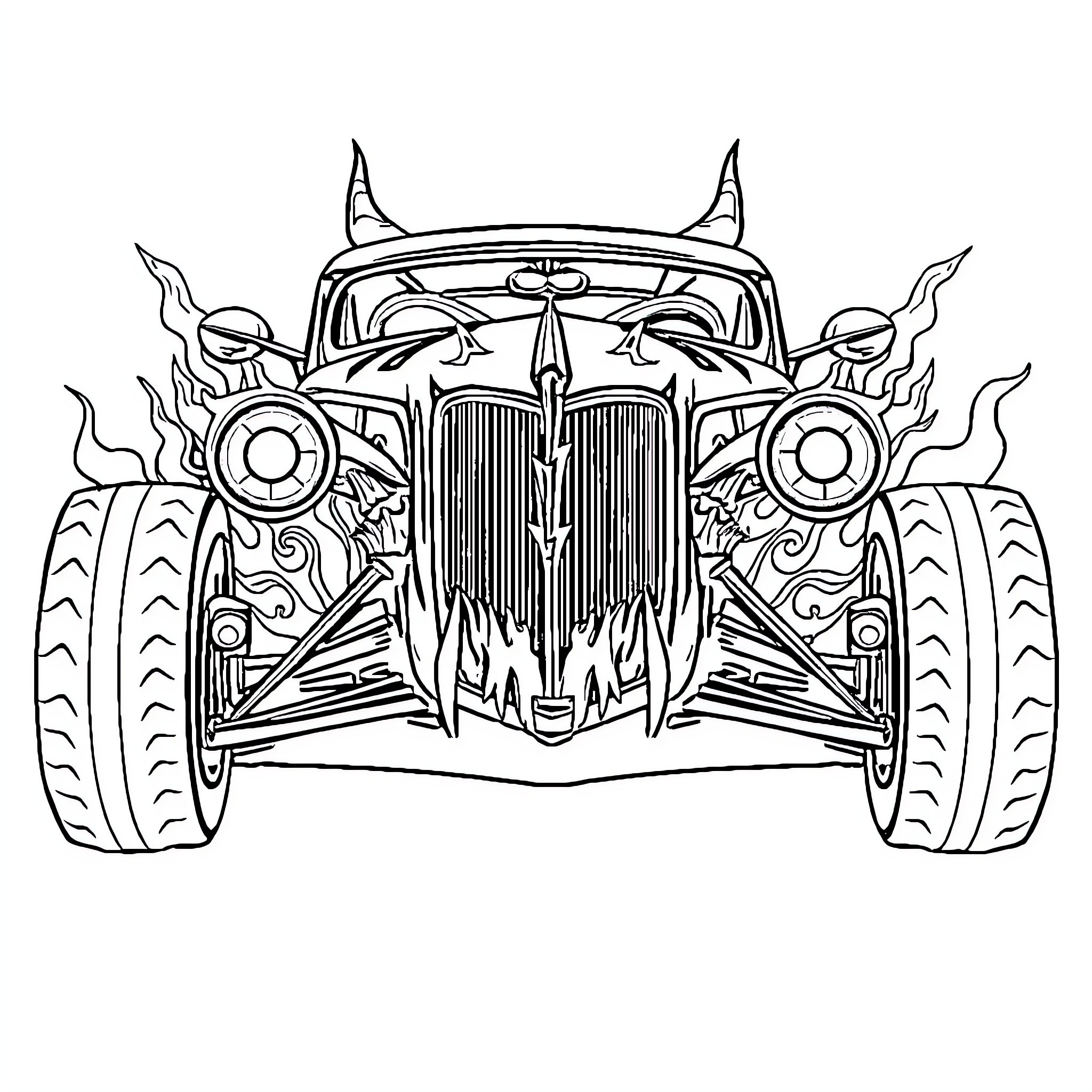 Best Demon Coloring Pages (Free Printable PDF)