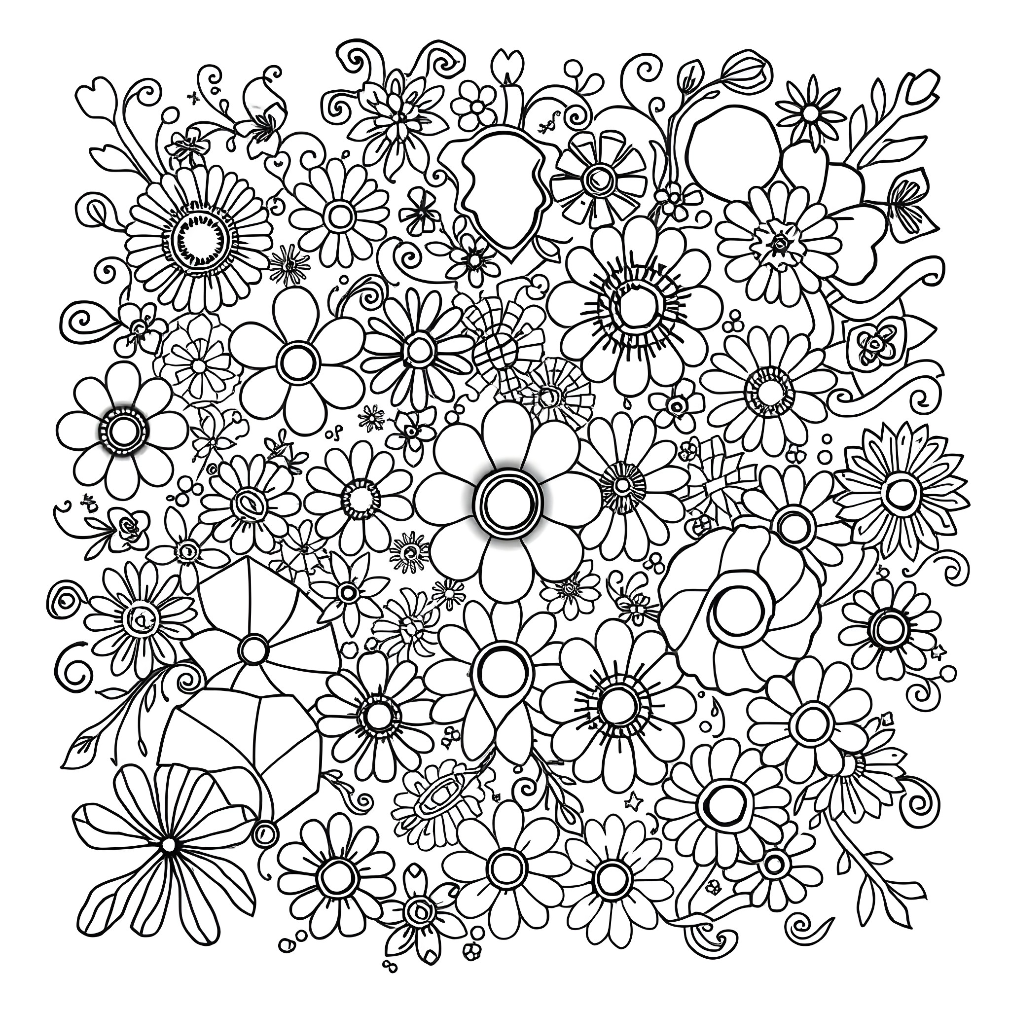 120 Best Patchwork Coloring Pages (Free Printable PDFs)