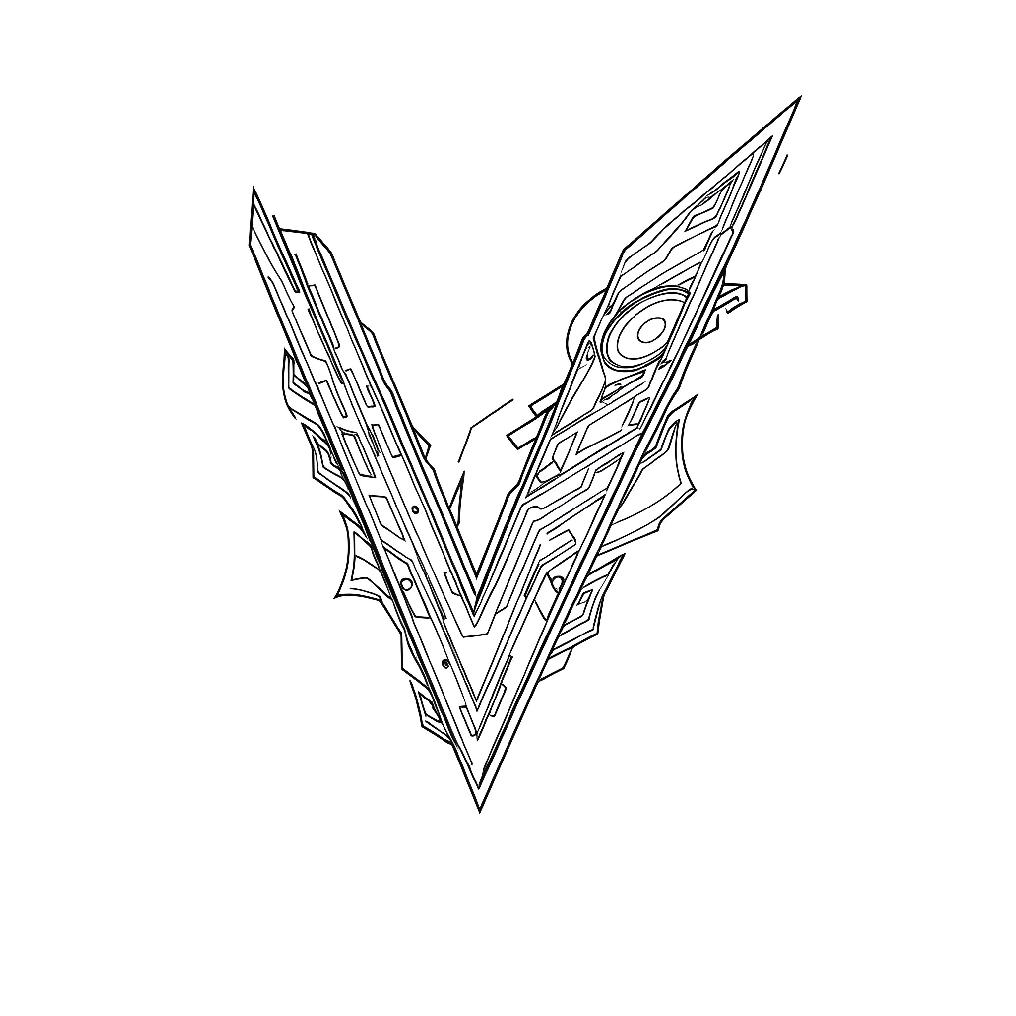 14 Best V Coloring Pages (Free Printable PDFs)