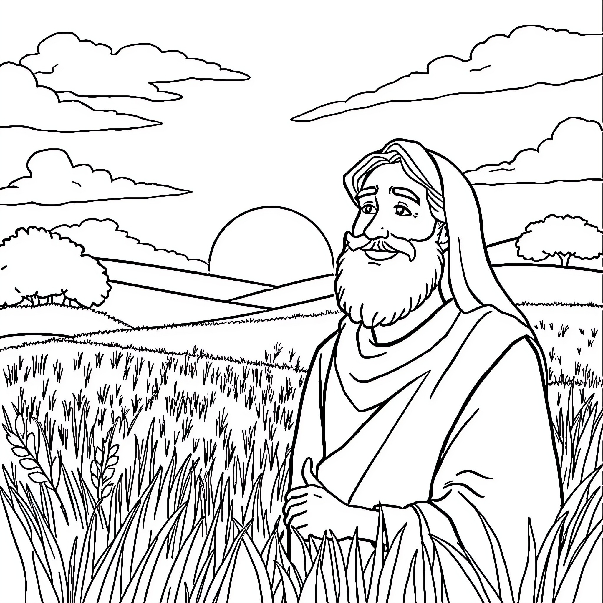Best Boaz Coloring Pages (Free Printable PDF)