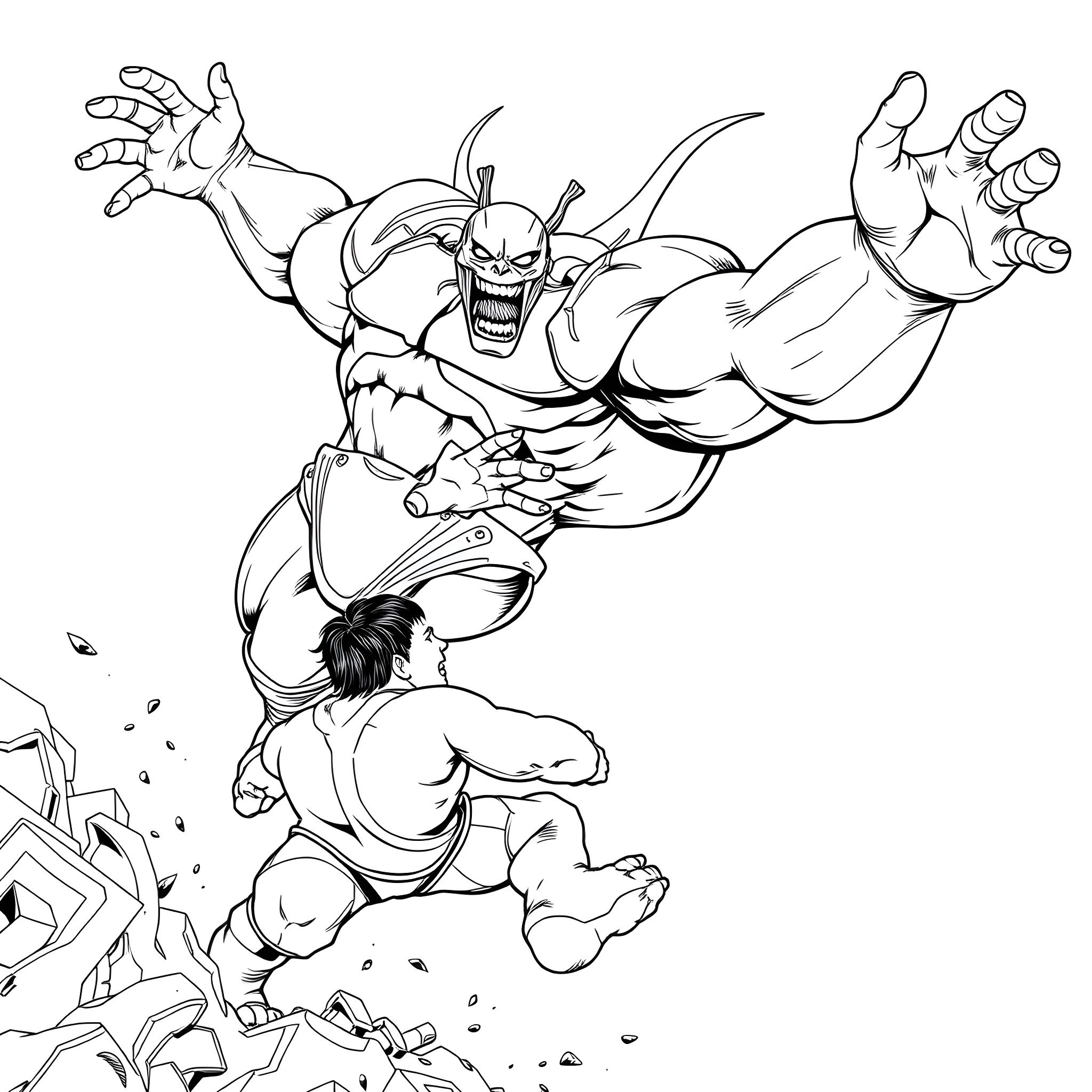 Best Abomination Coloring Pages (Free Printable PDF)